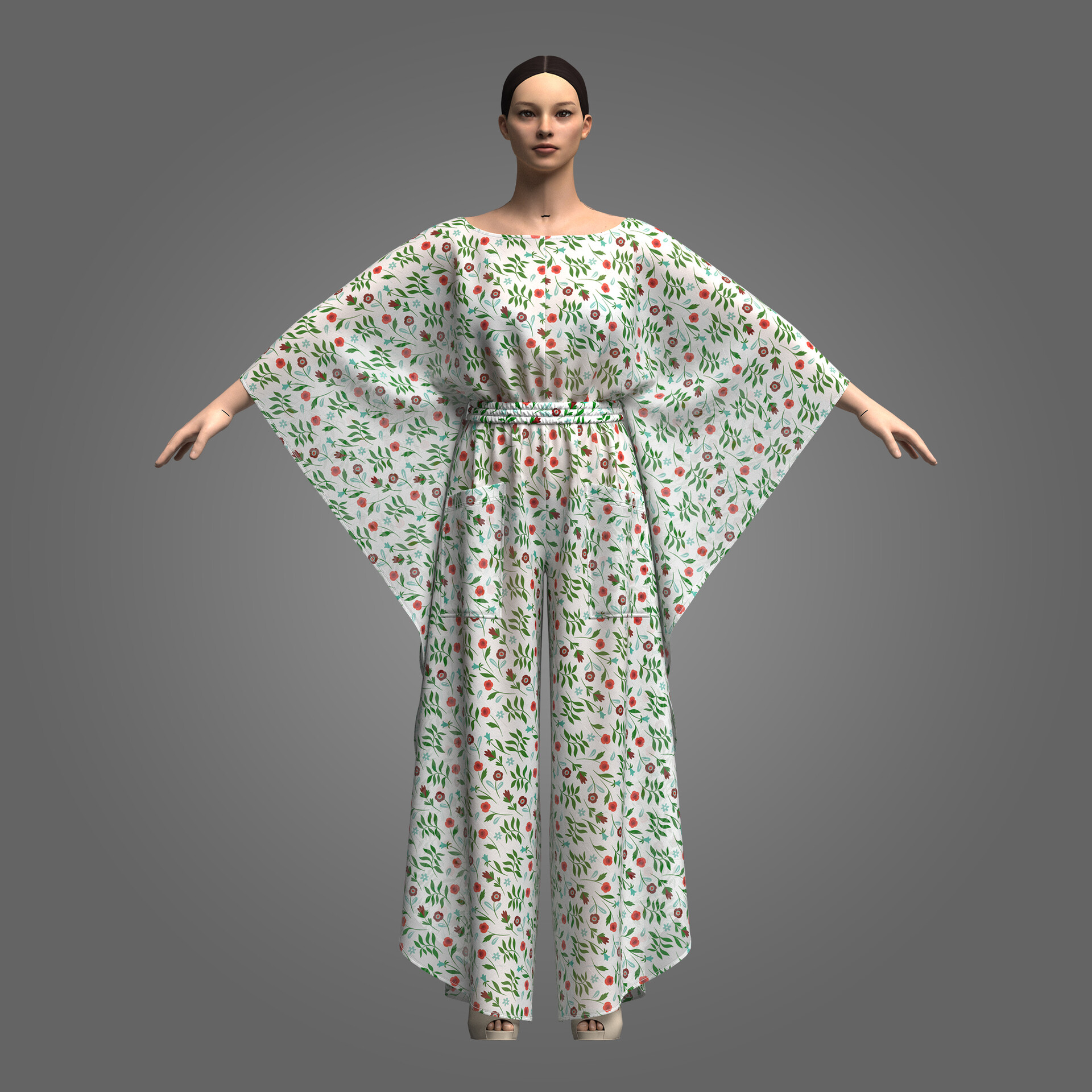 ArtStation - Caftan 3d Model