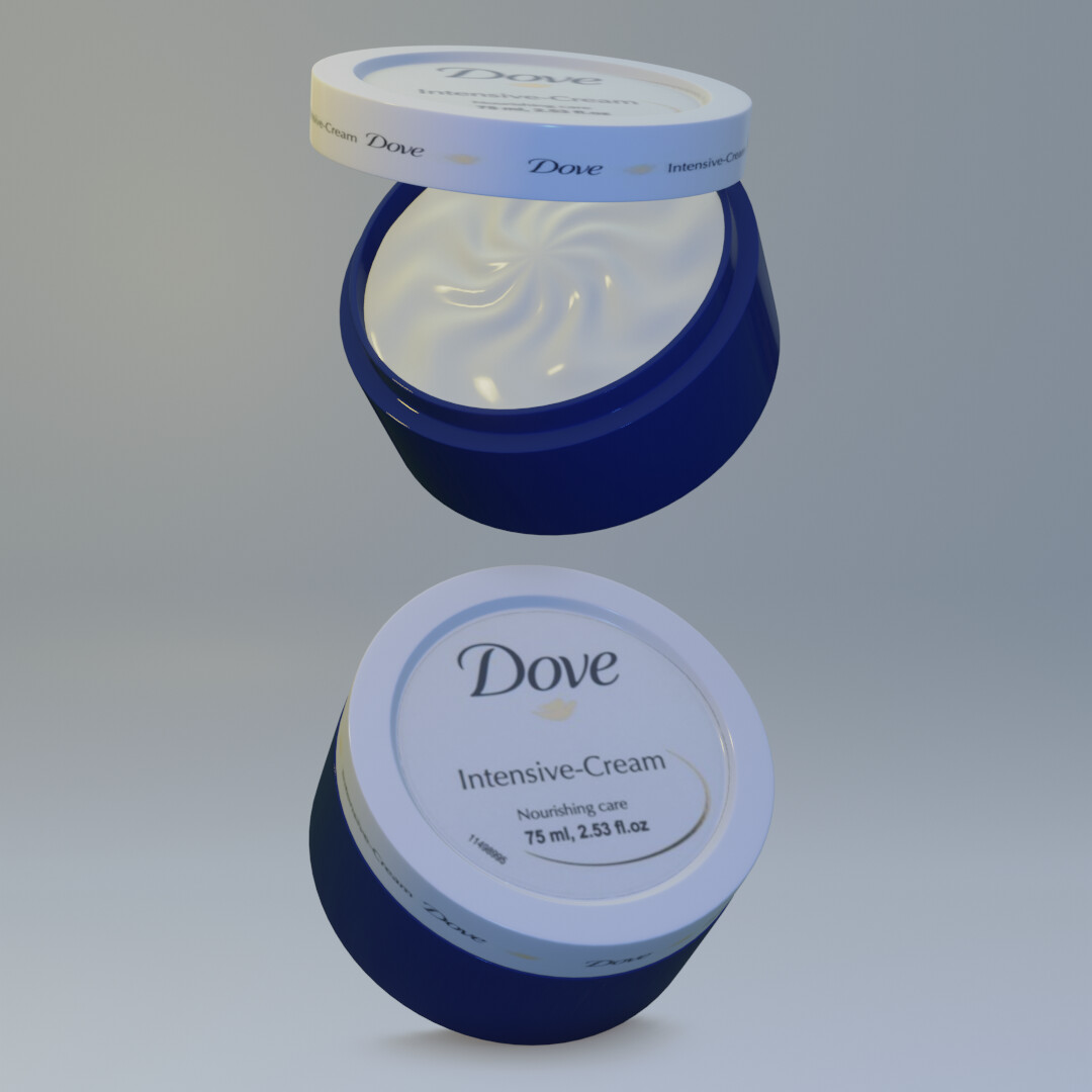 ArtStation - Dove cosmetic products