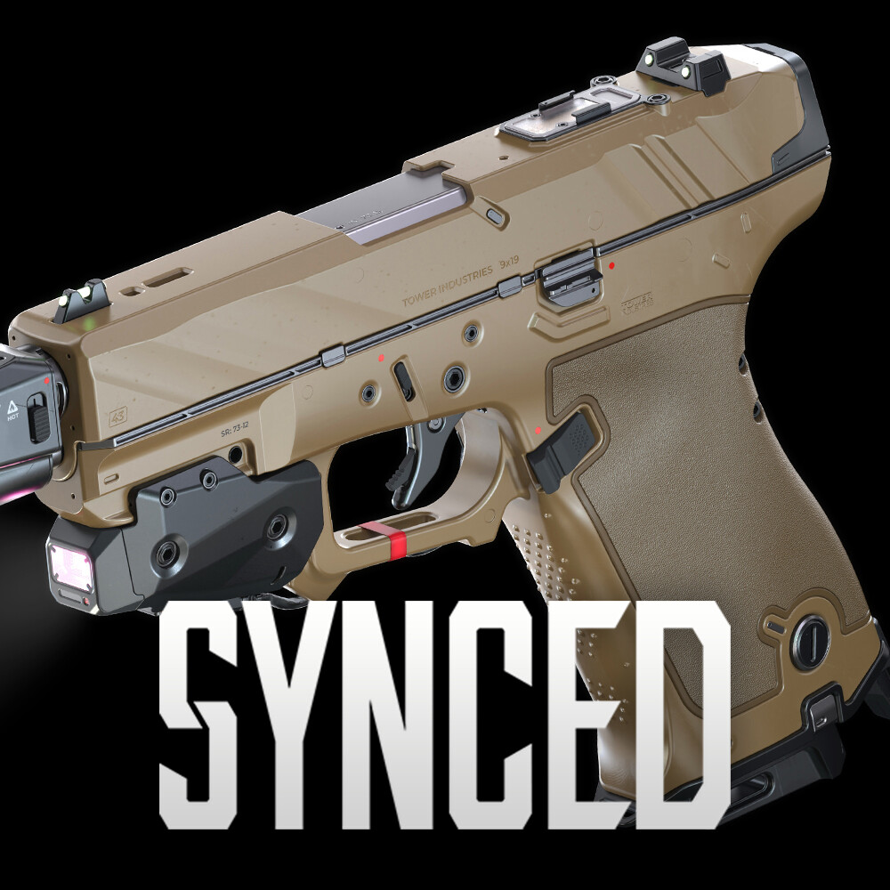 ArtStation - Pistol concept