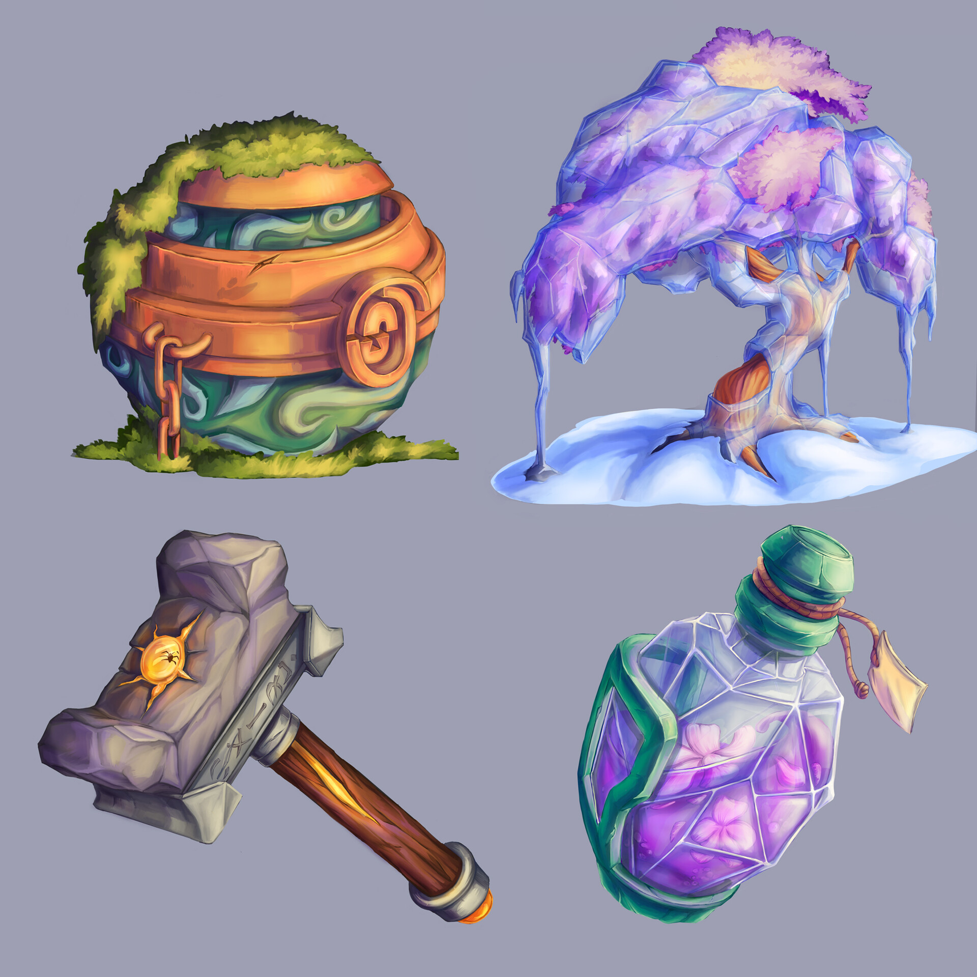 ArtStation - Some concept arts for contest