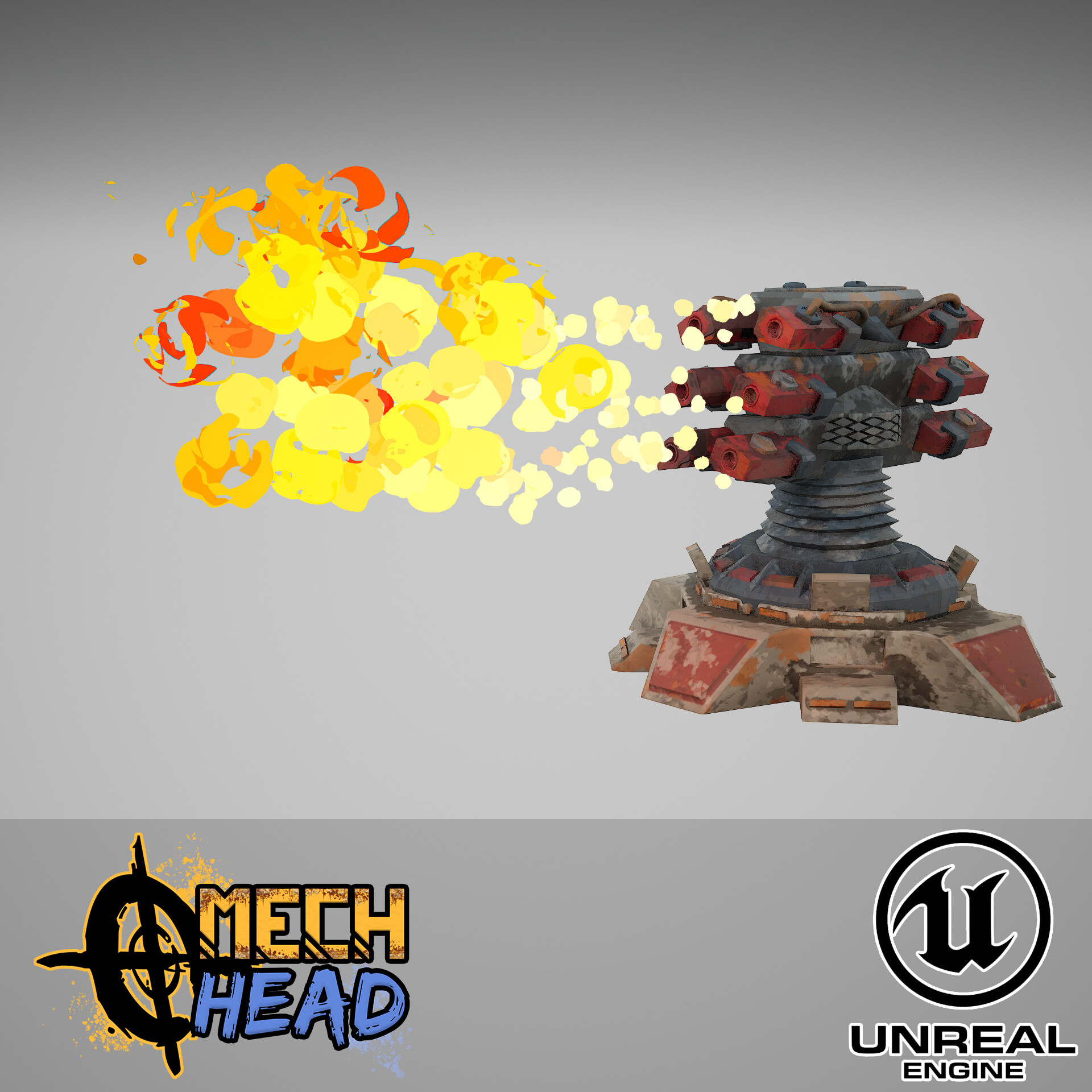 ArtStation - Mech Head - VFX