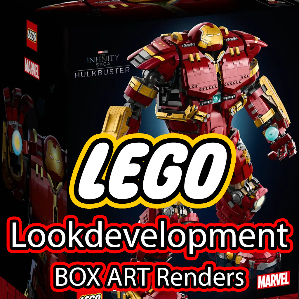 ArtStation - LEGO Lookdevelopment - Box Art
