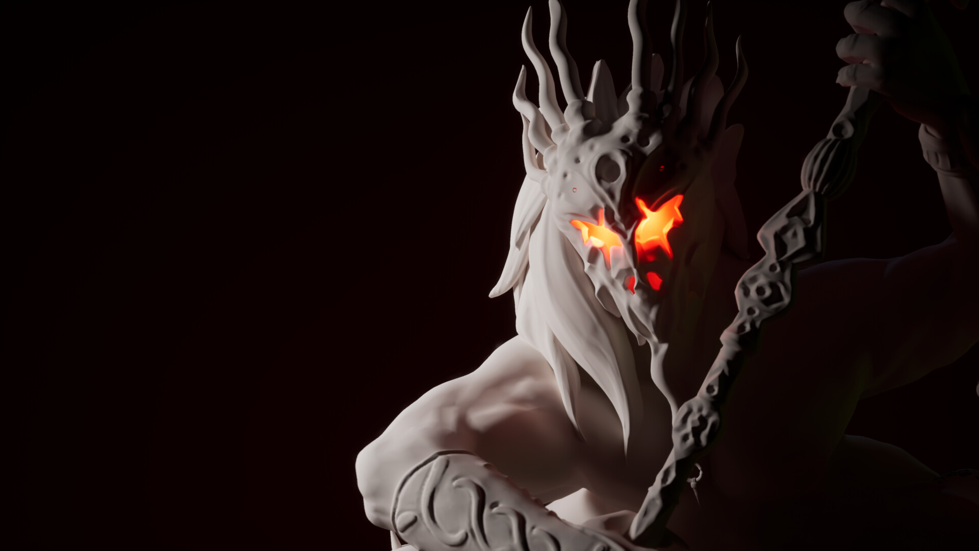 ArtStation - Demonic monk