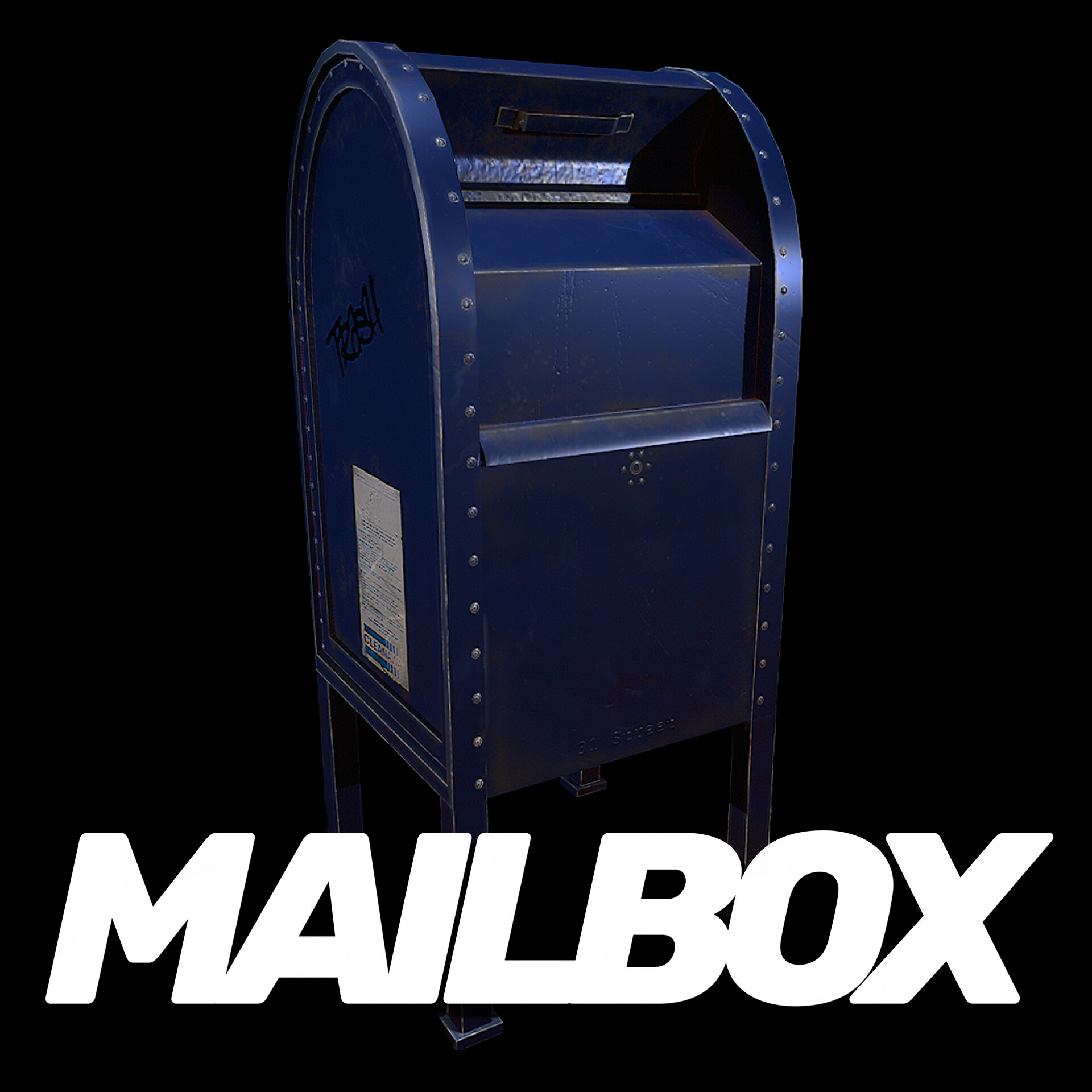 ArtStation - Street Mailbox