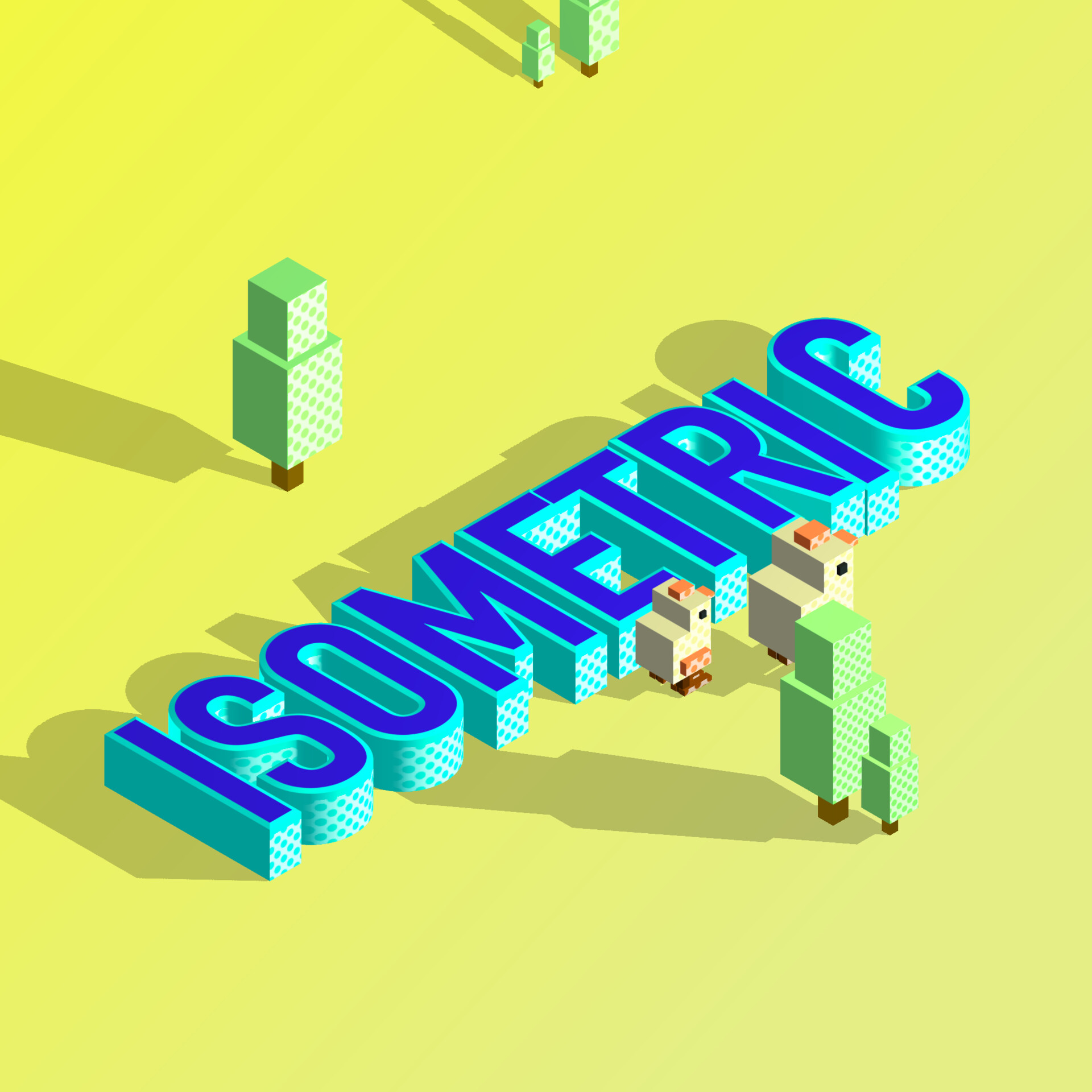 ArtStation - Isometric (Motion Graphic)