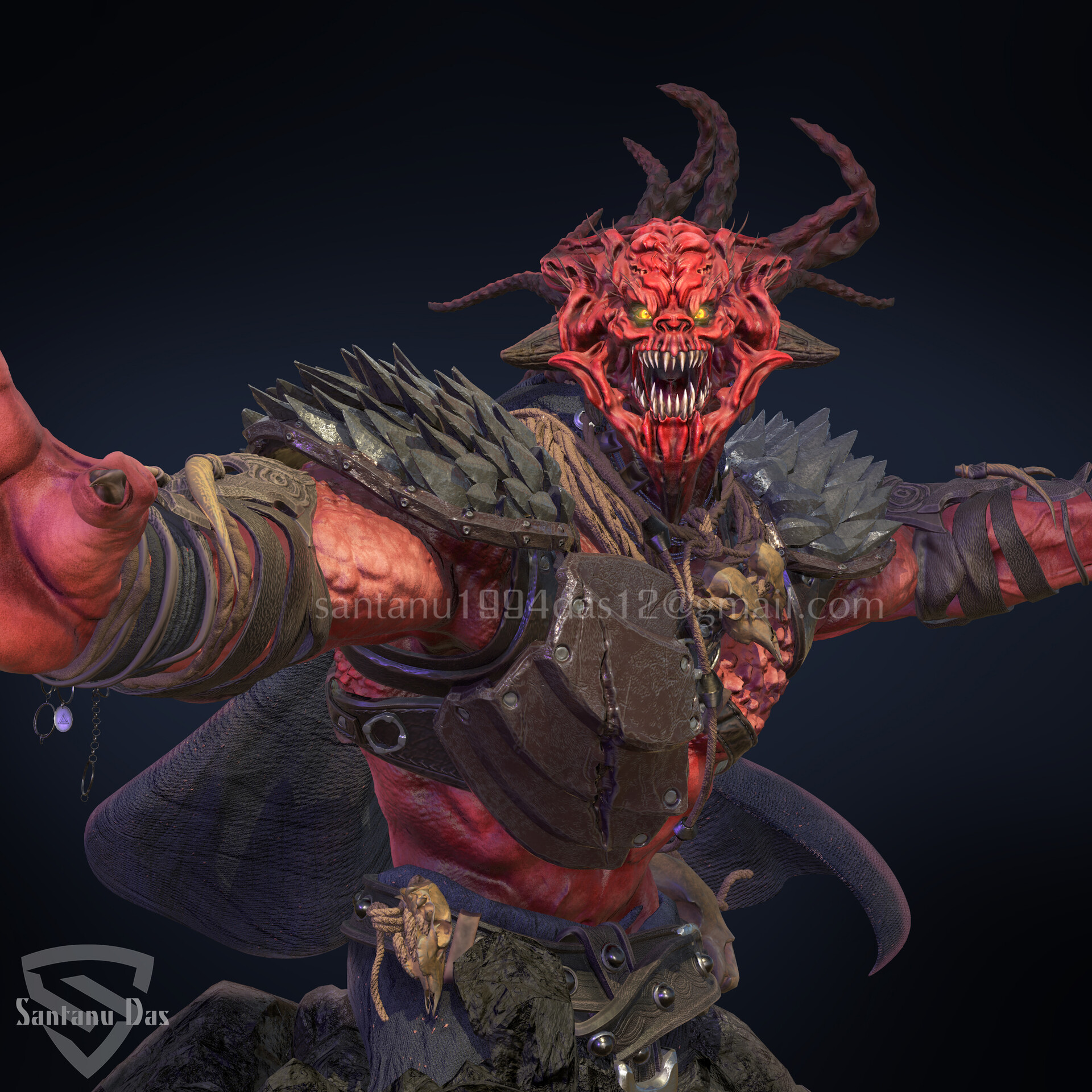 ArtStation - Beast By Santanu Das