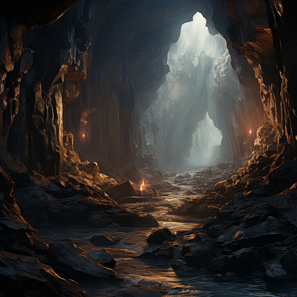 ArtStation - The Cave of The Serpent