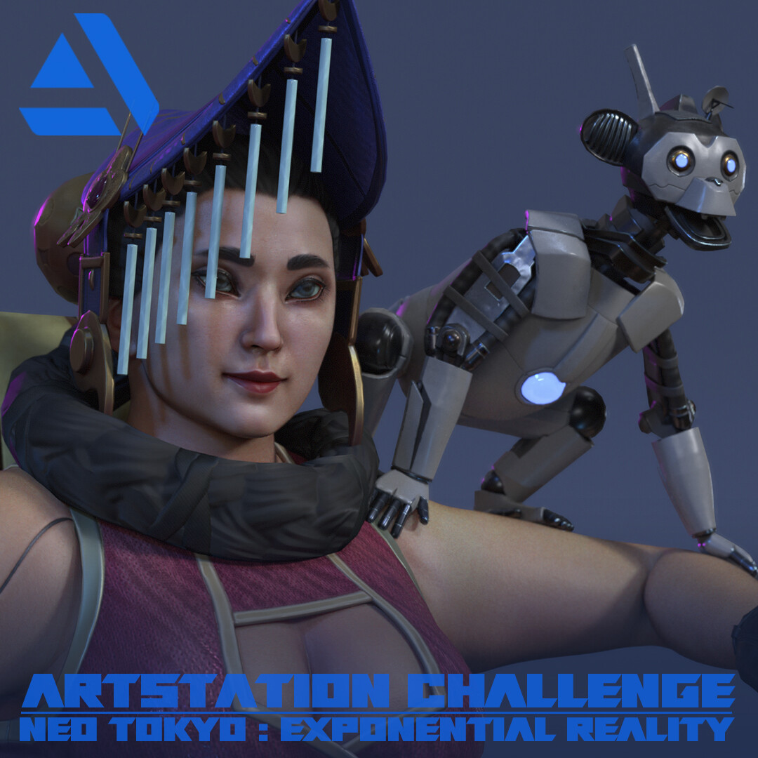 ArtStation - Neo Tokyo Exponential Reality