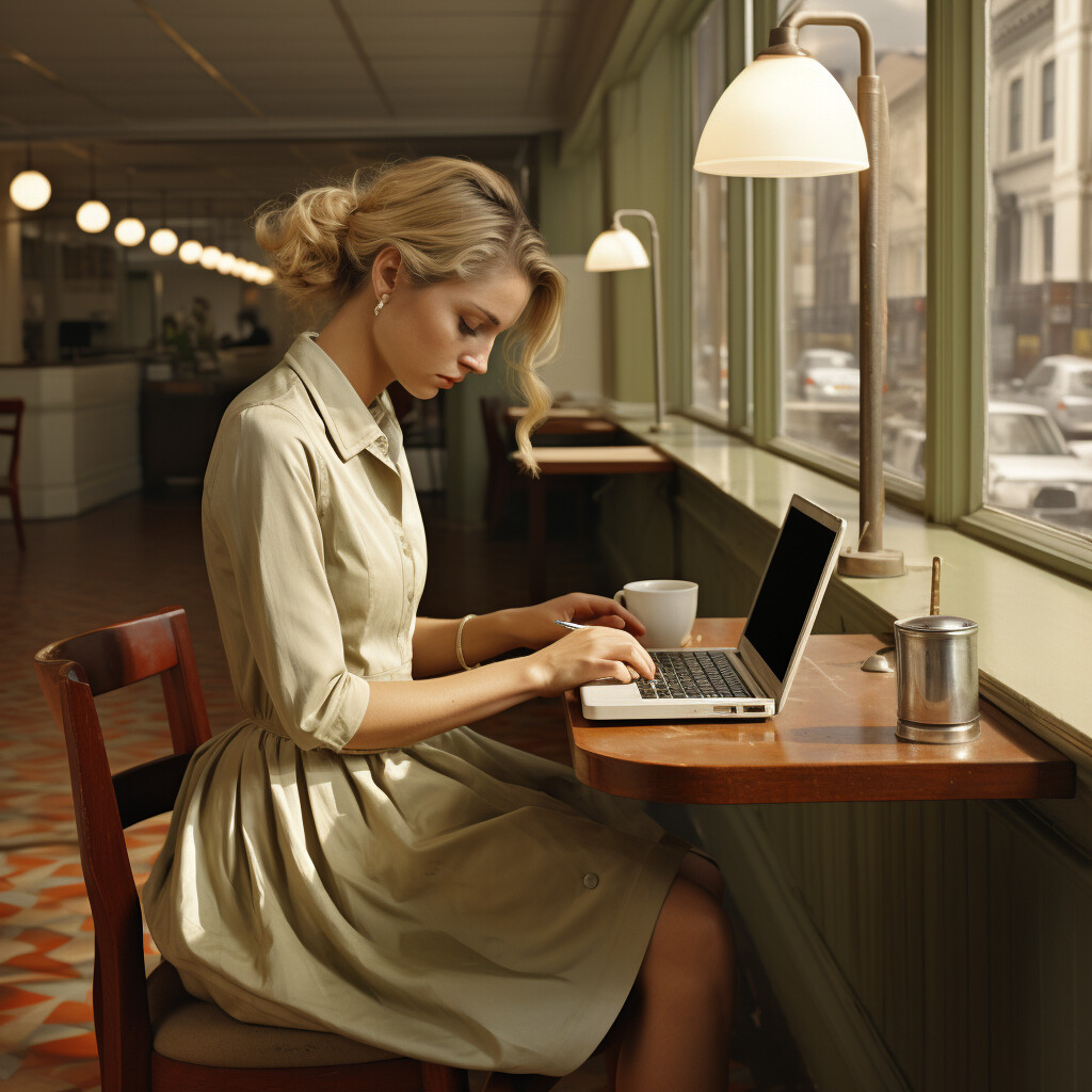 ArtStation - Hard Working Lady