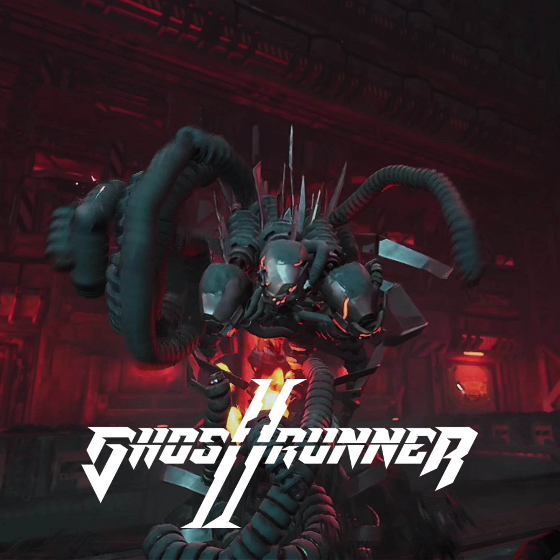 ArtStation - Ghostrunner 2. Boss fight cutscene VFX's - Transformation