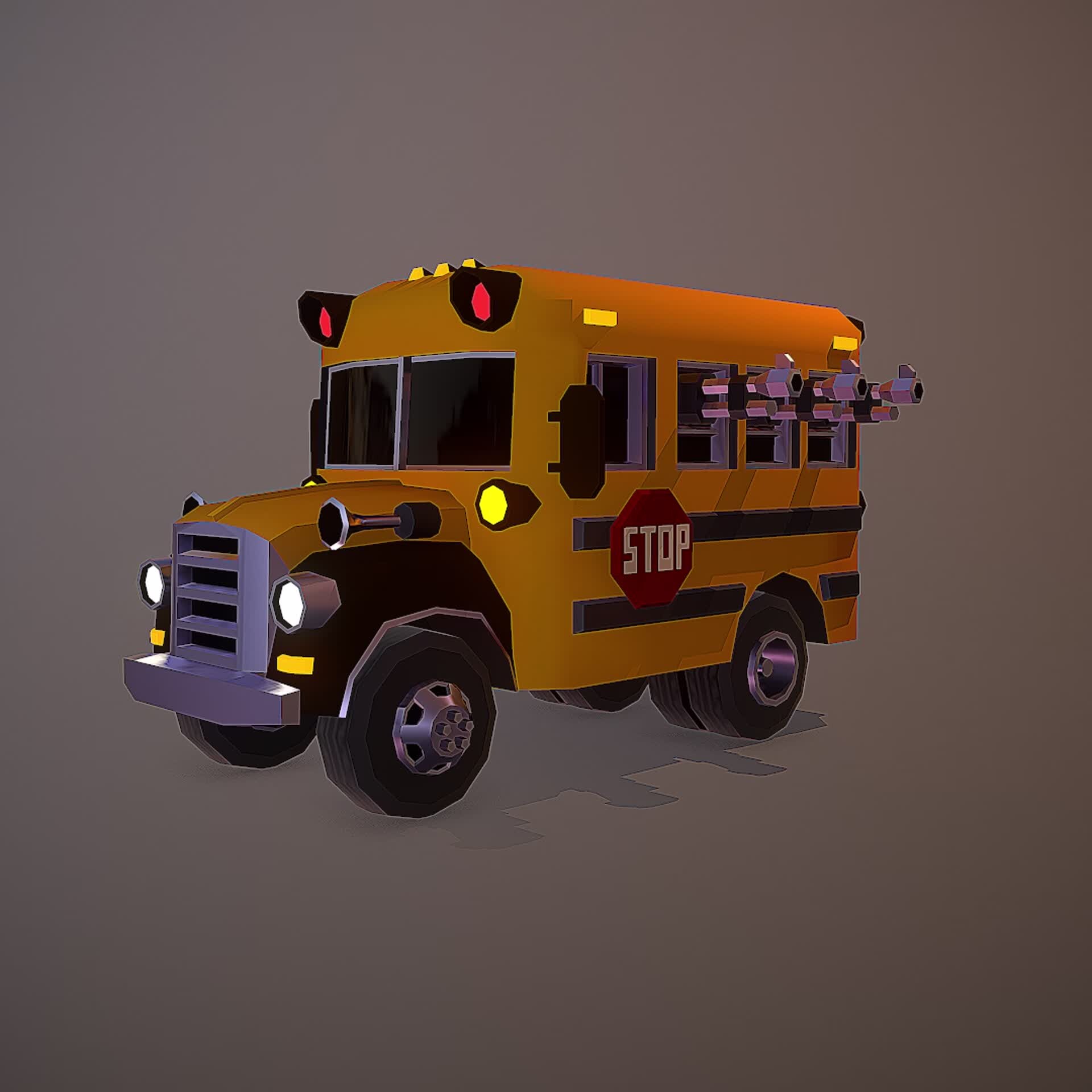 ArtStation - SHORT BUS