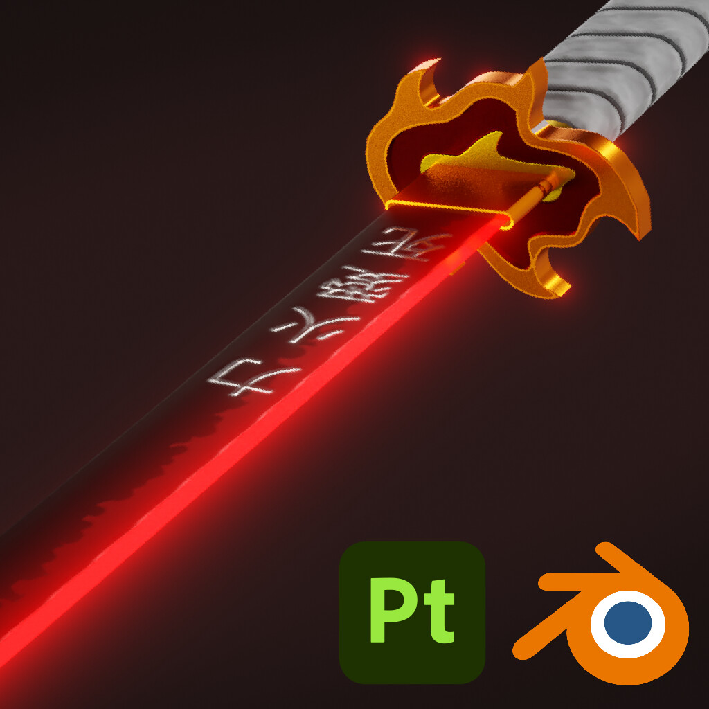 ArtStation - Rengoku Katana