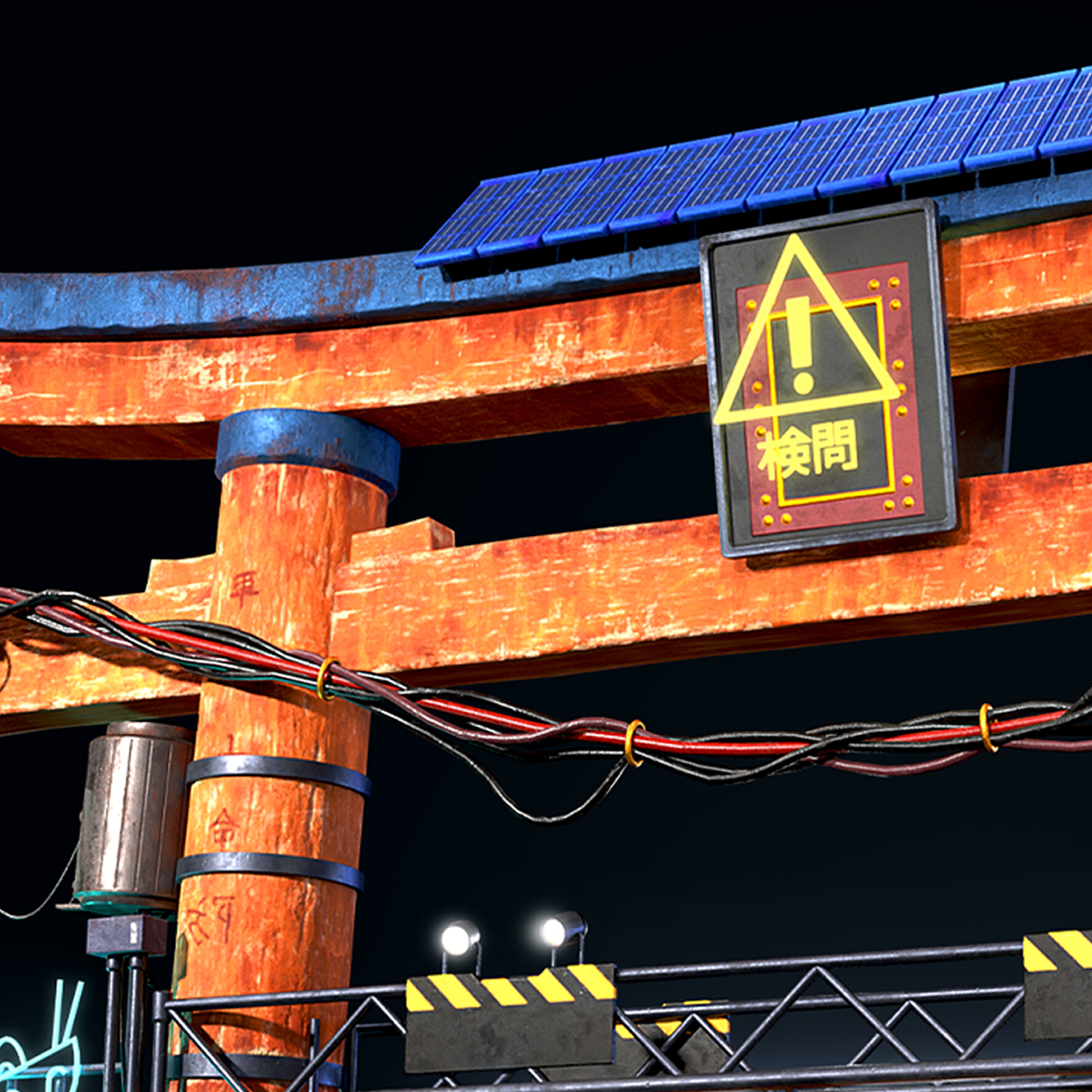 ArtStation - Torii Gate Checkpoint