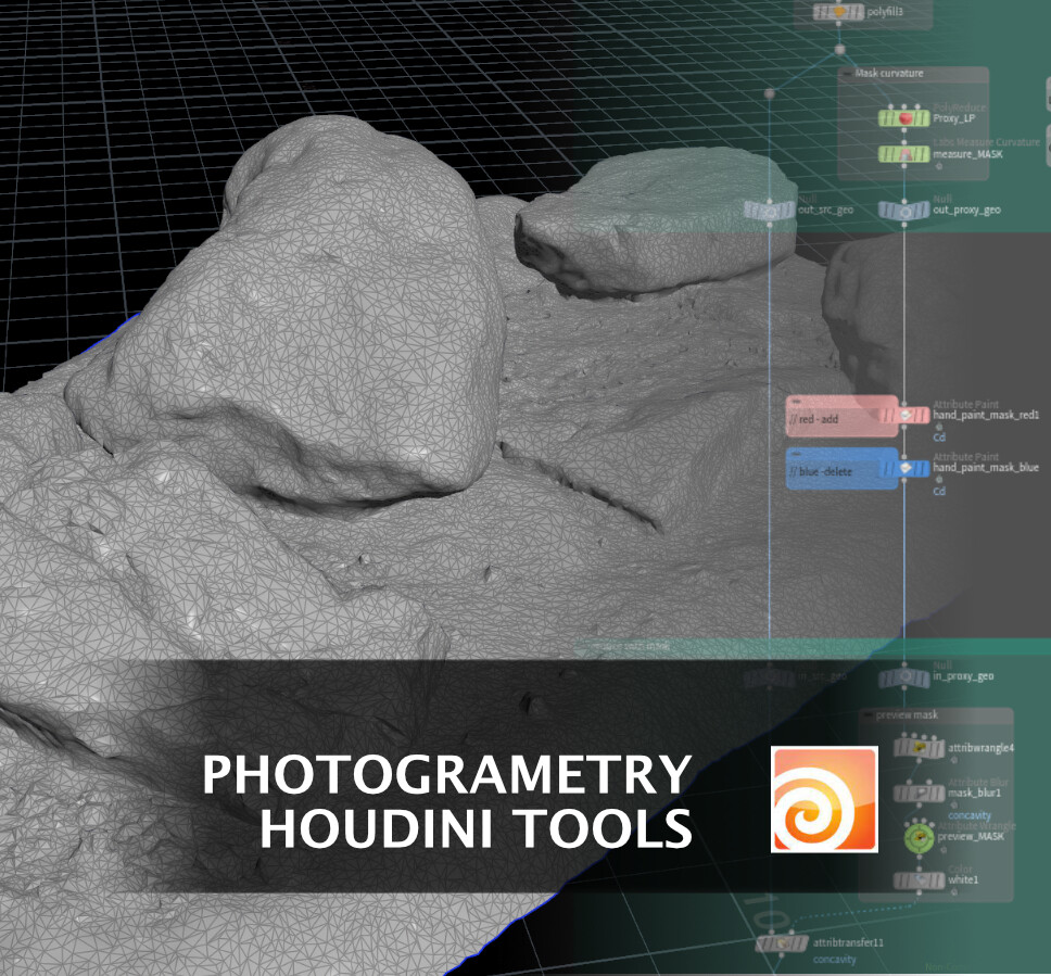 ArtStation - Photogrametry Houdini Tools