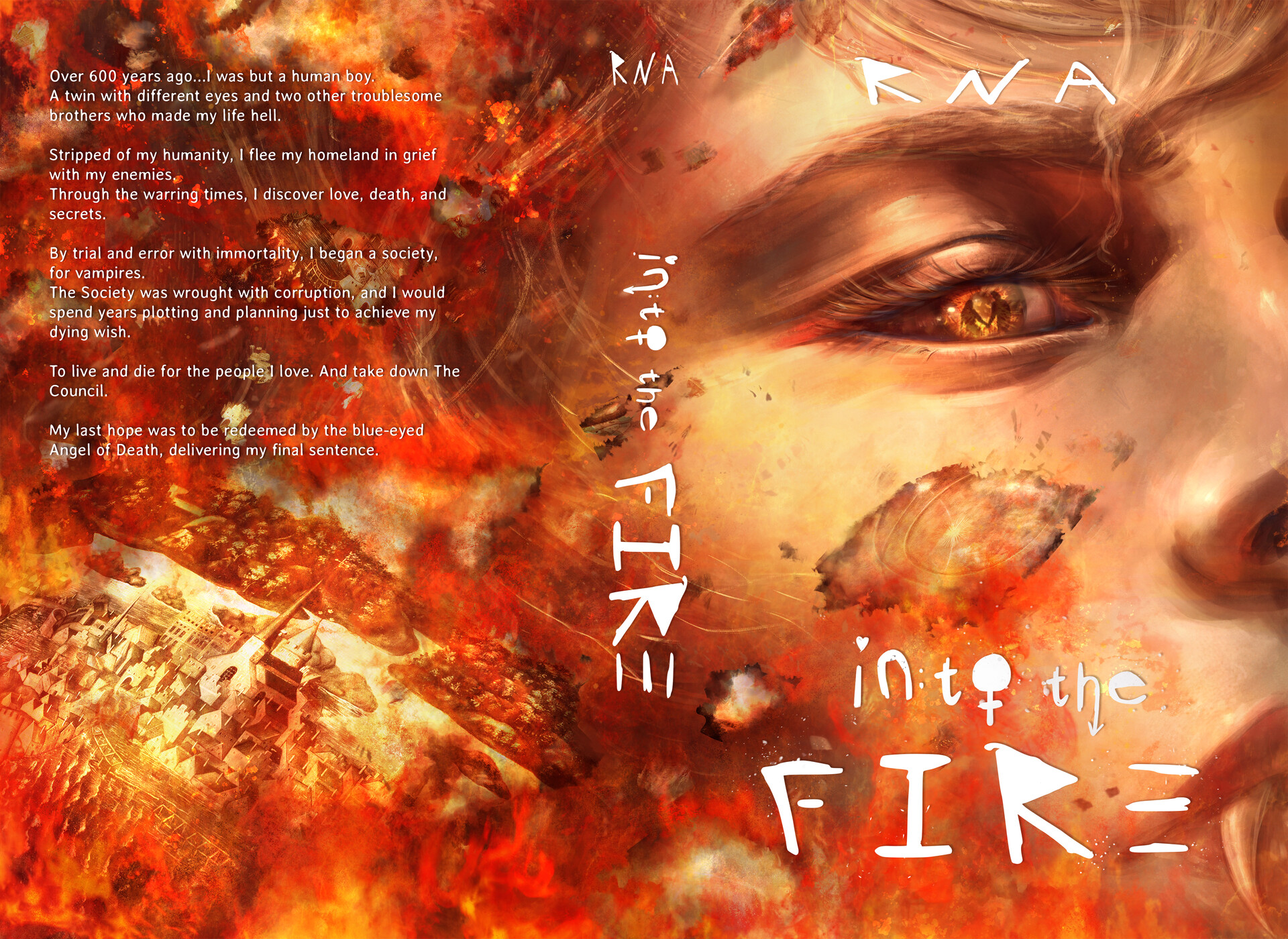 ArtStation - Into the FIRE - RNA coverart