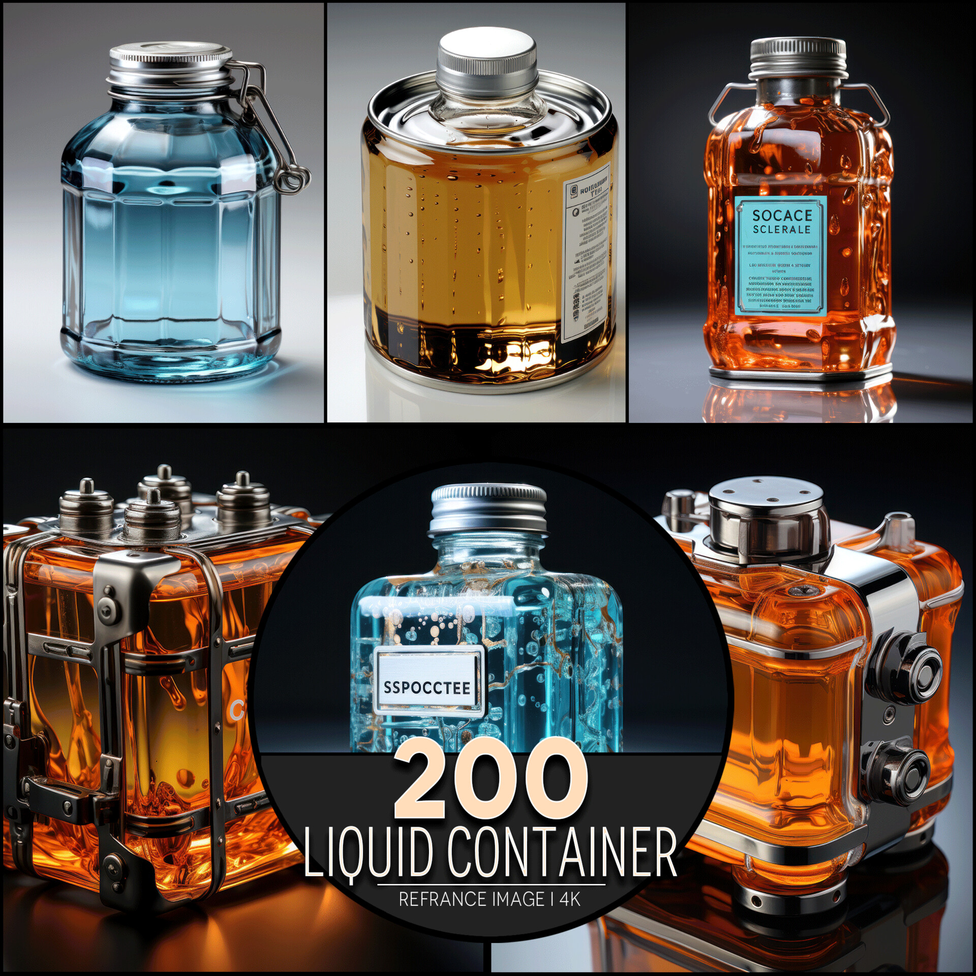 ArtStation - Liquid Container 4K Reference/Concept Images