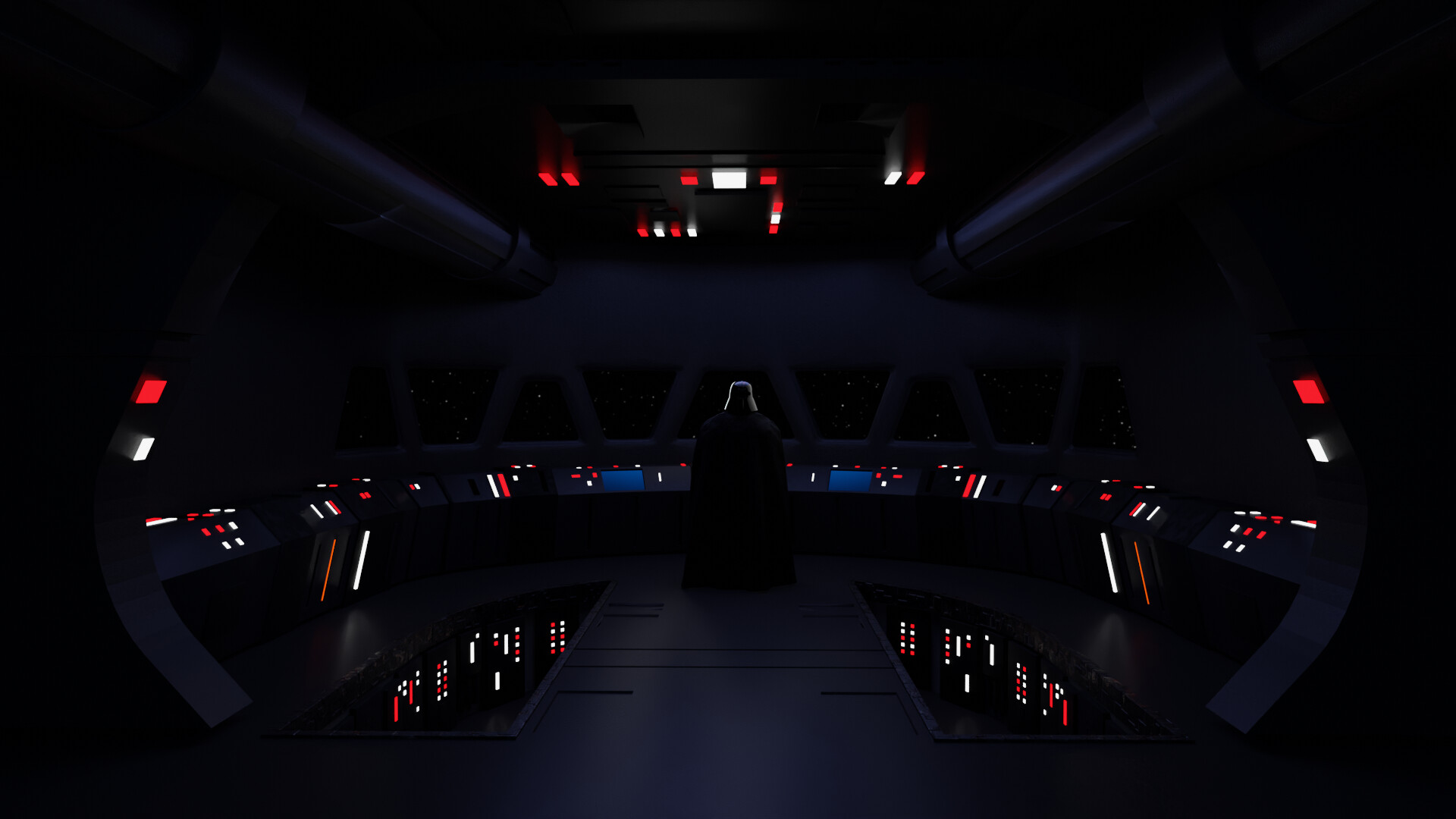 ArtStation - Vader / Star Destroyer Model