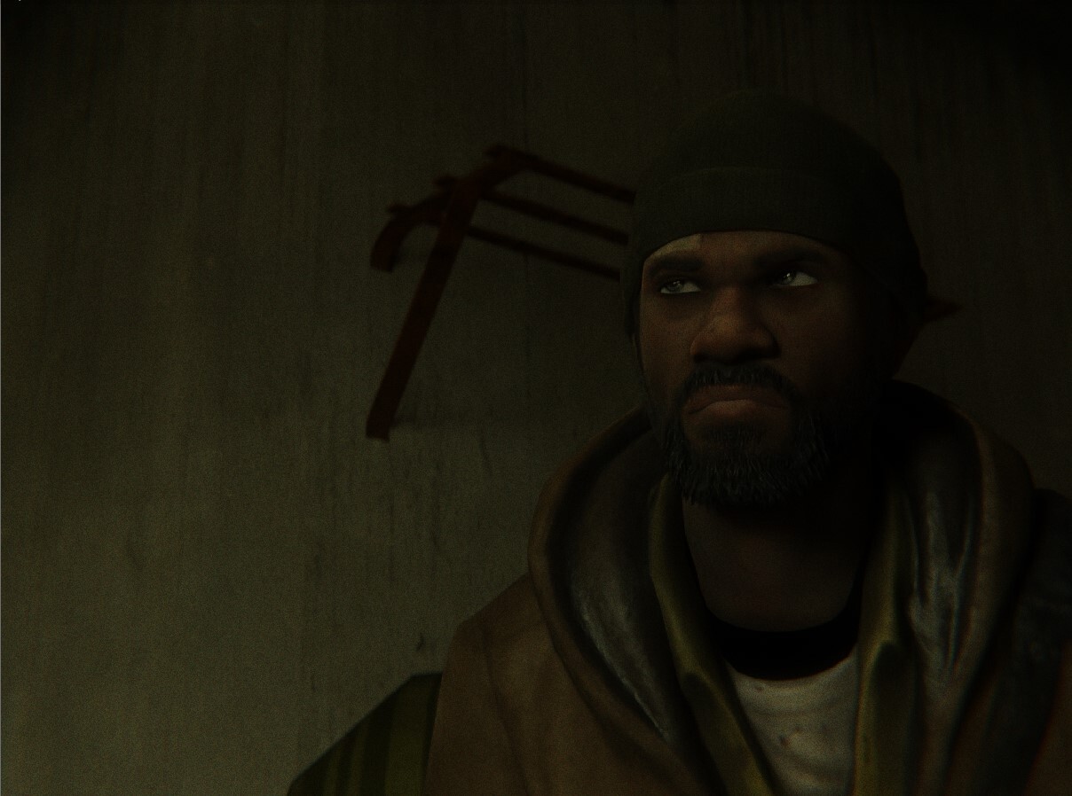 ArtStation - Retrofitting Beta Louis from Left for Dead for personal use