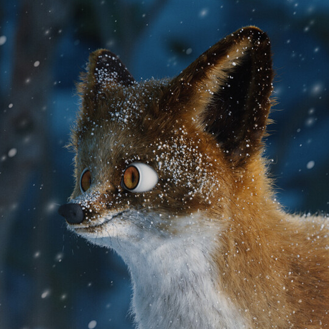 ArtStation - Fox cartoon