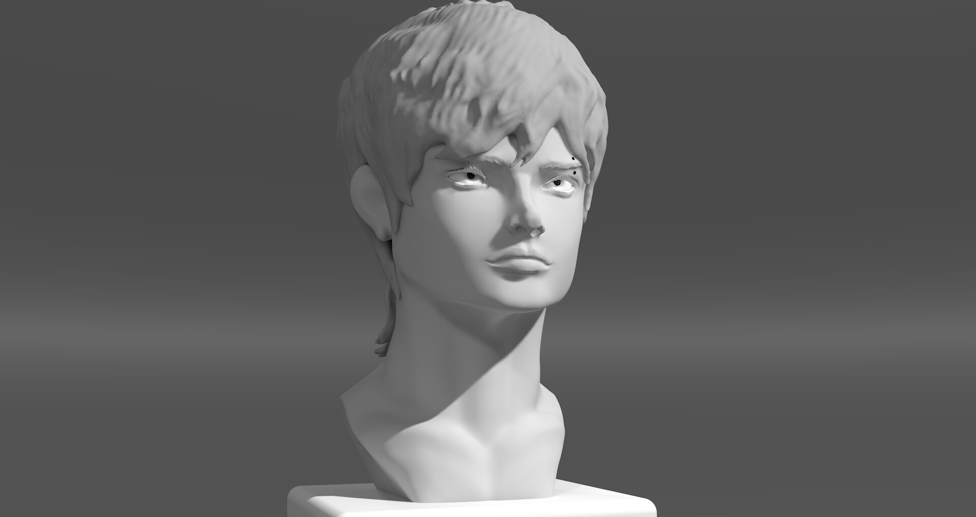 ArtStation - 3D printable Face Sculpting 01