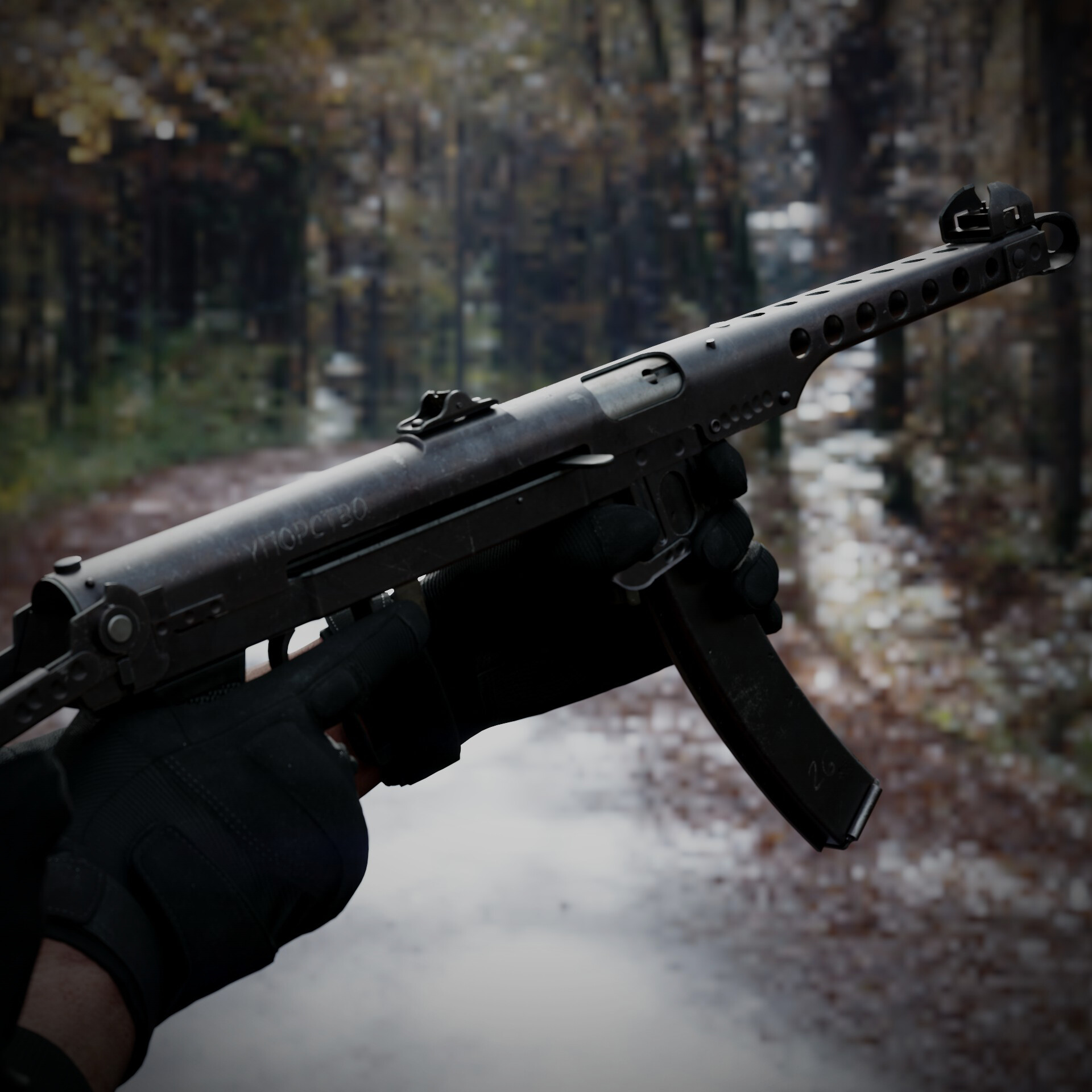 ArtStation - PPS-43 Submachine Gun