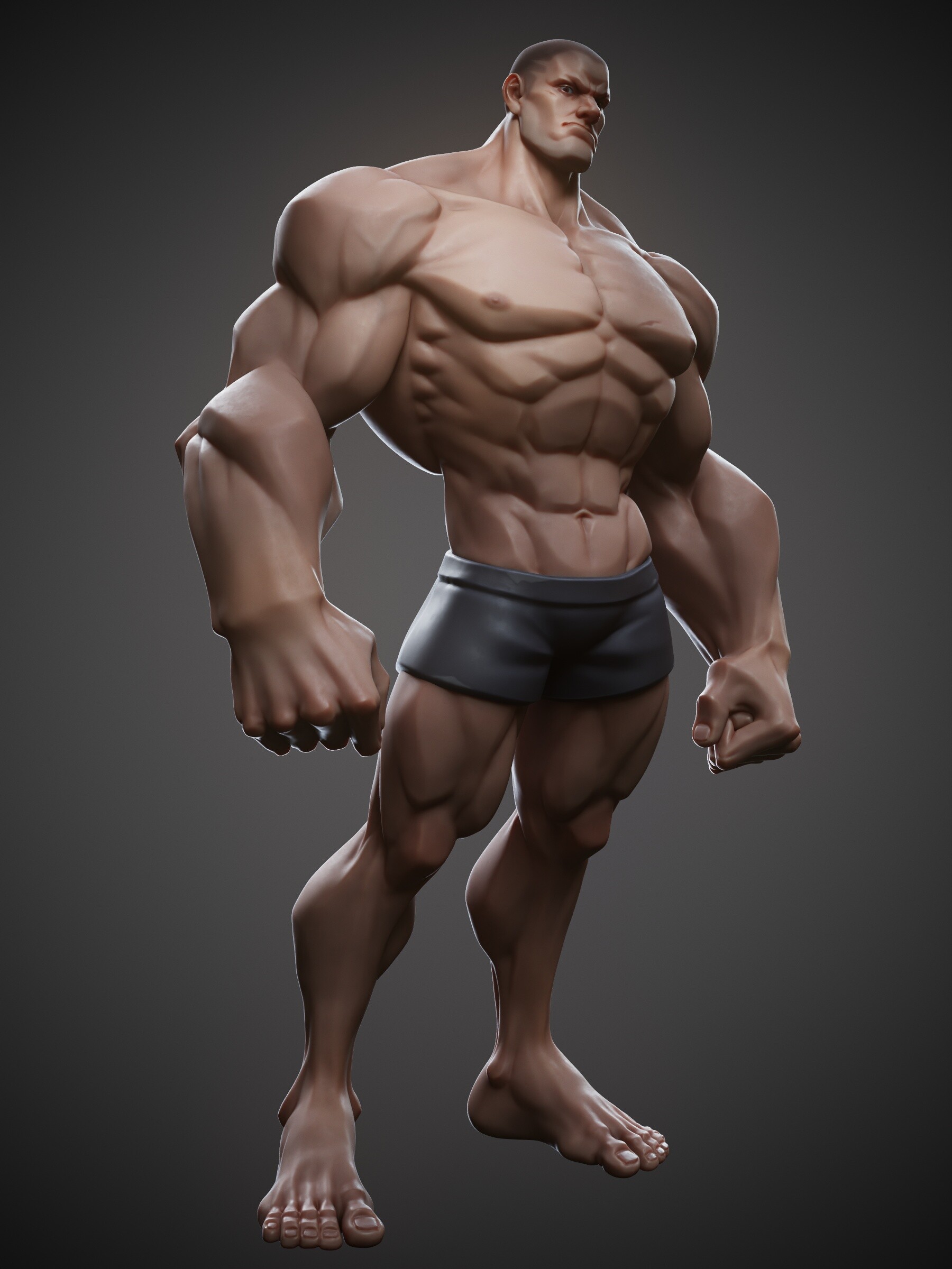 ArtStation - strong man02