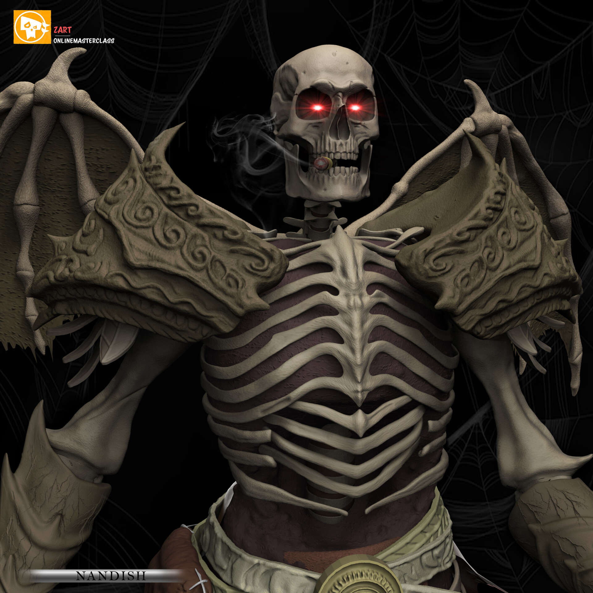 ArtStation - "Skeleton character"