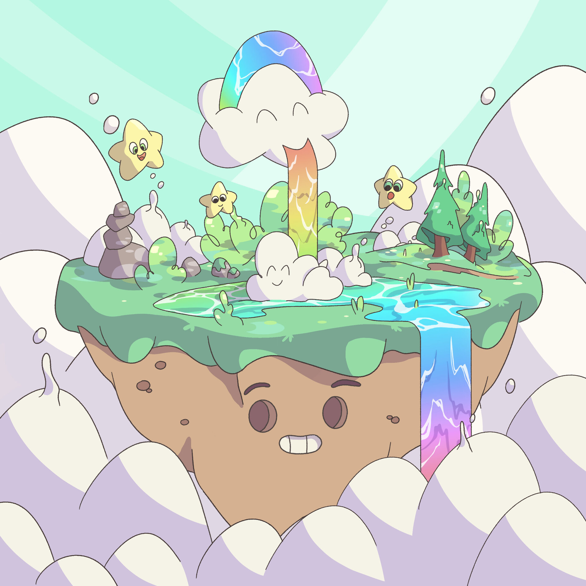 ArtStation - Levitating Islands