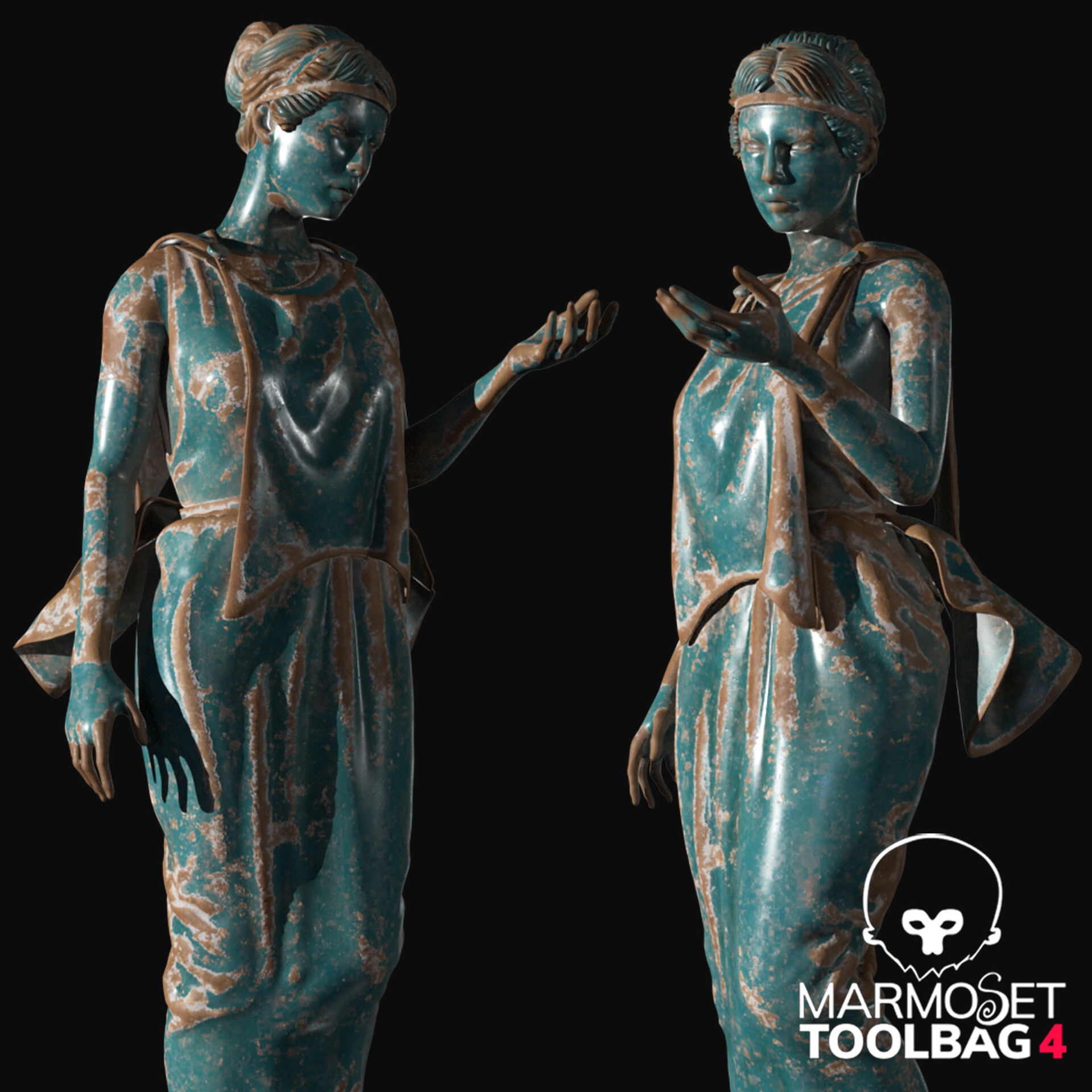 ArtStation - Ceramic Statue