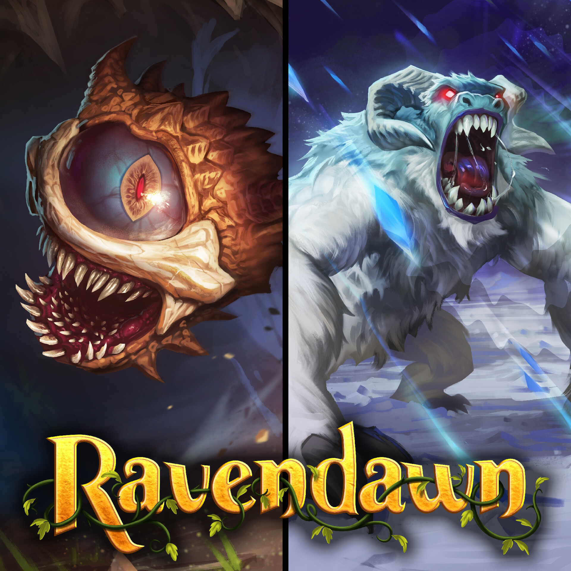 ArtStation - Ravendawn Online - Bone Gazer / Blizzard Beast