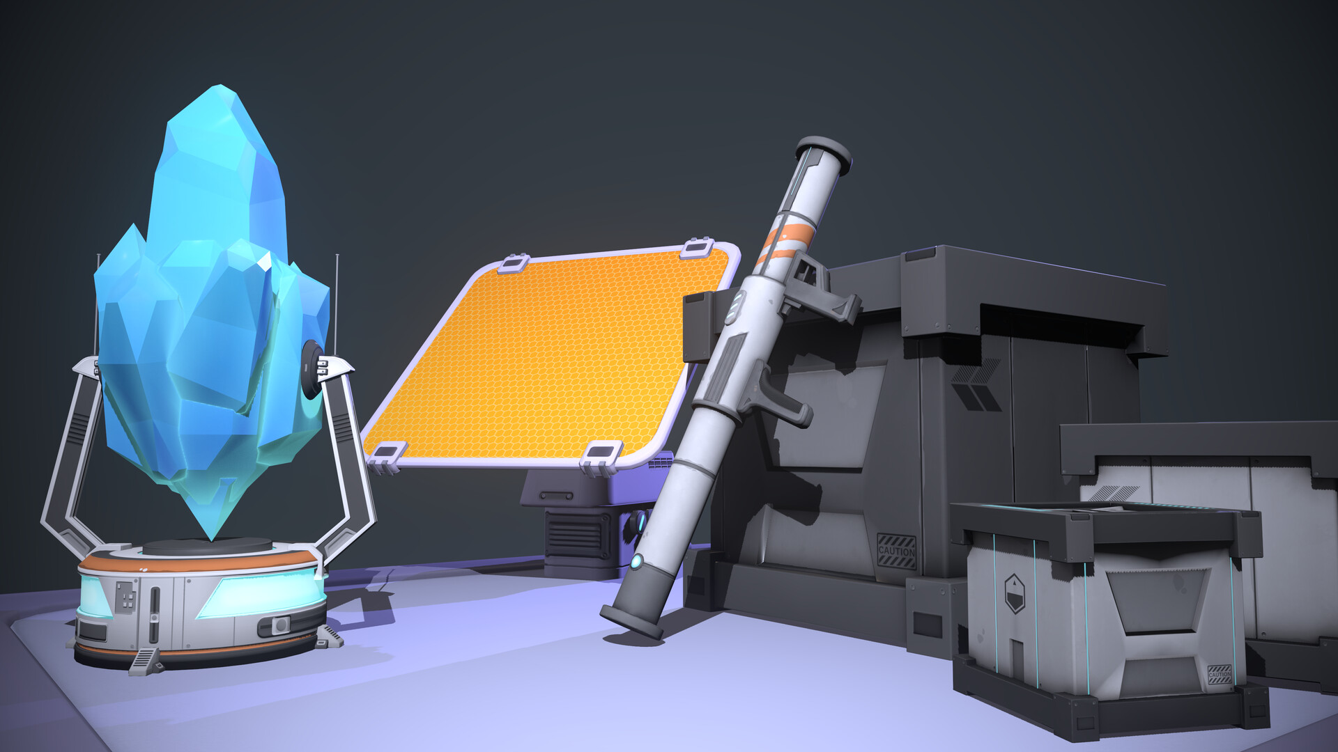 ArtStation - Sci-fi props Game ready