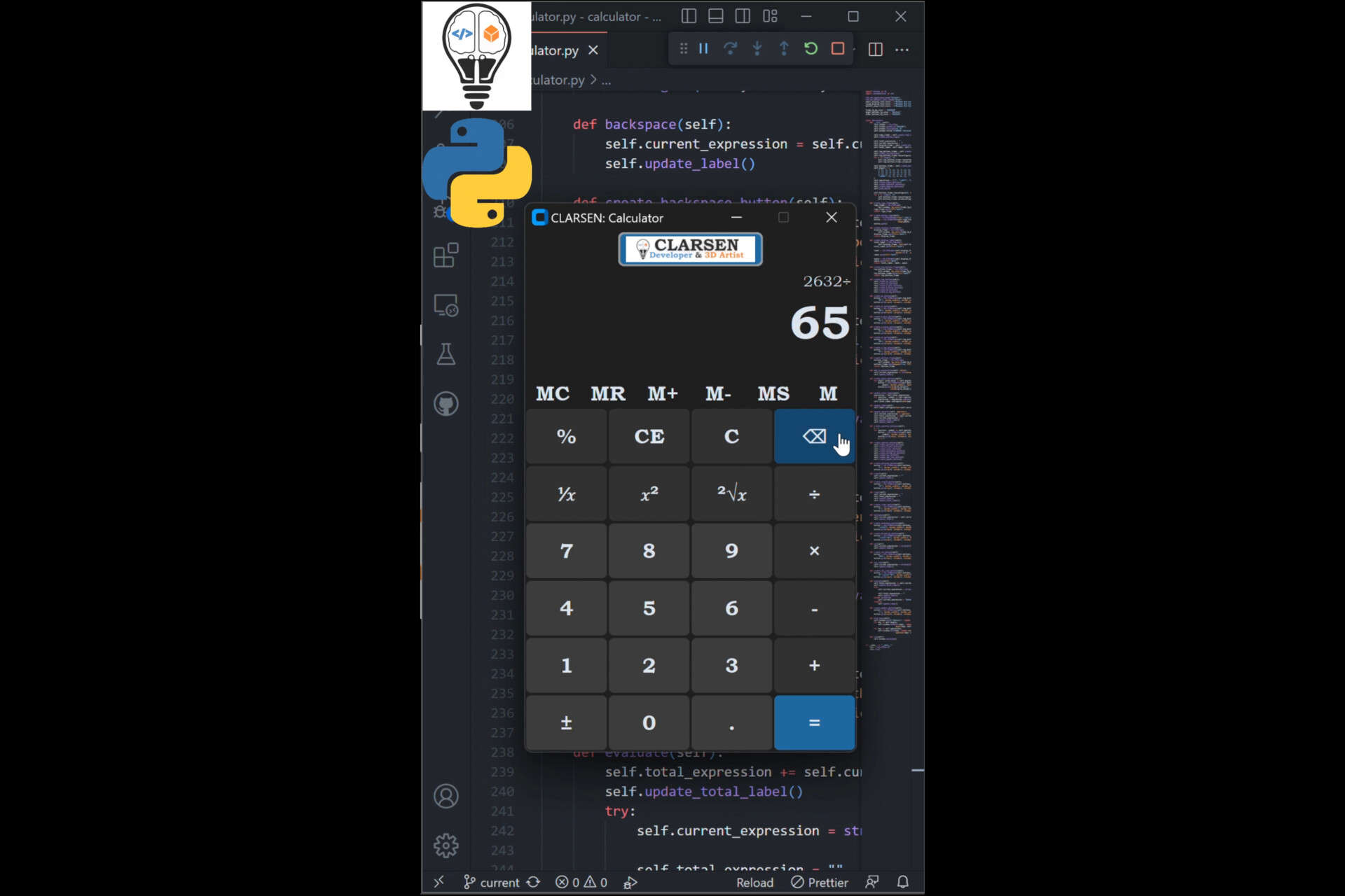 ArtStation - Python: Calculator