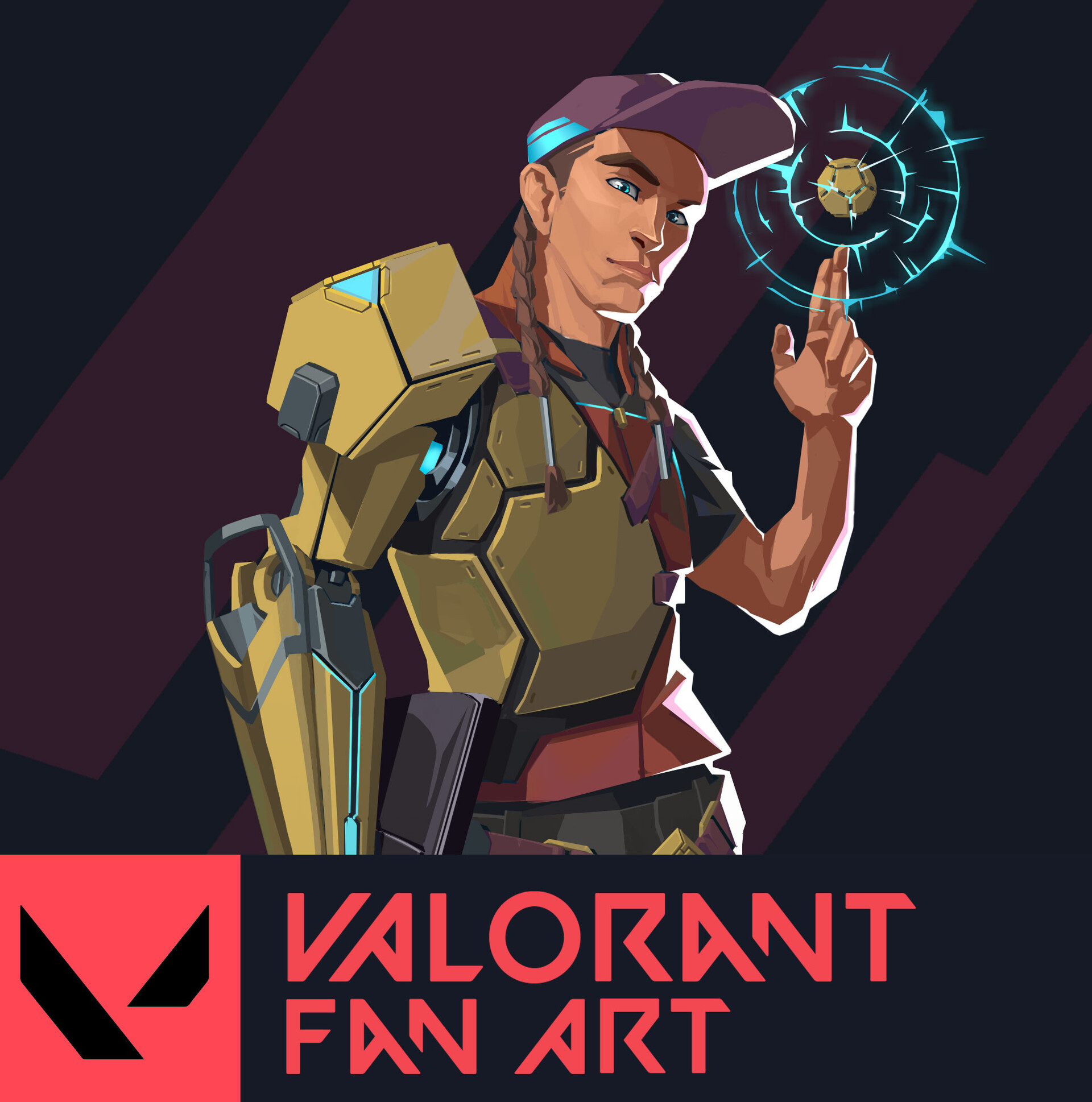 ArtStation - Valorant Fan Art - Rook