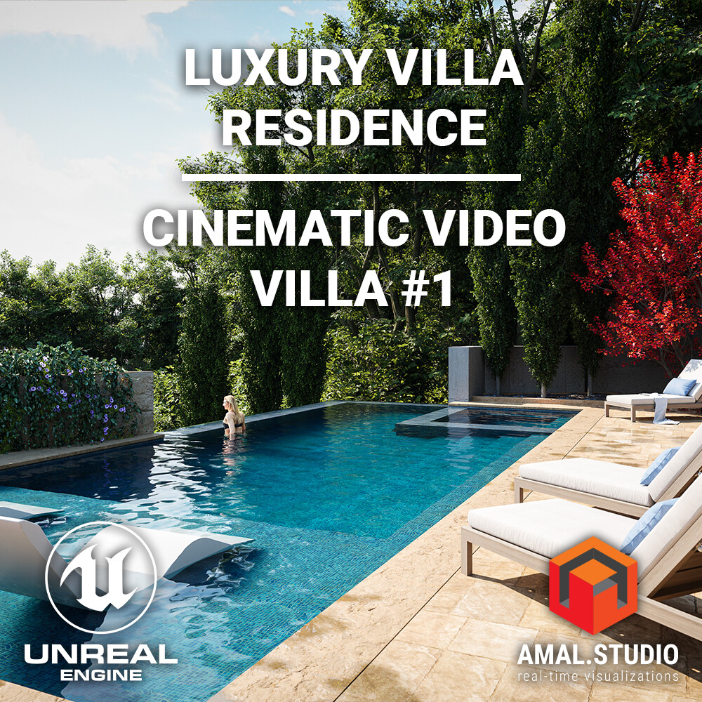 ArtStation - Luxury Villa Residence | Villa n.1 | Unreal engine 5 Cinematic