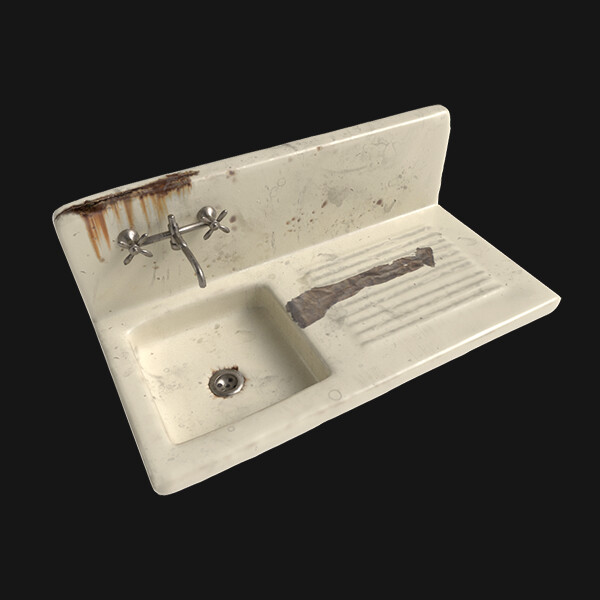 ArtStation - Vintage Sink