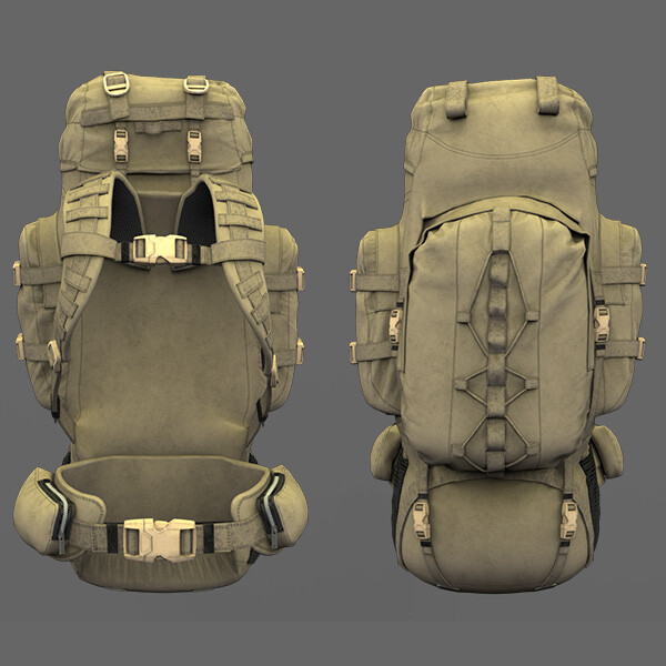 ArtStation - BackPack 01
