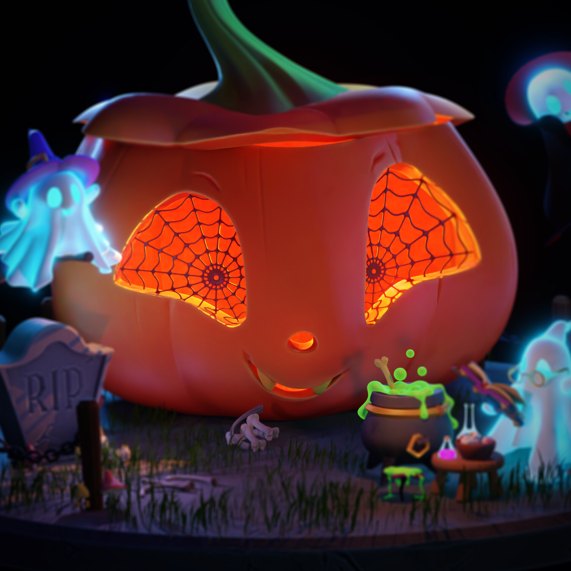 ArtStation - Happy Halloween!