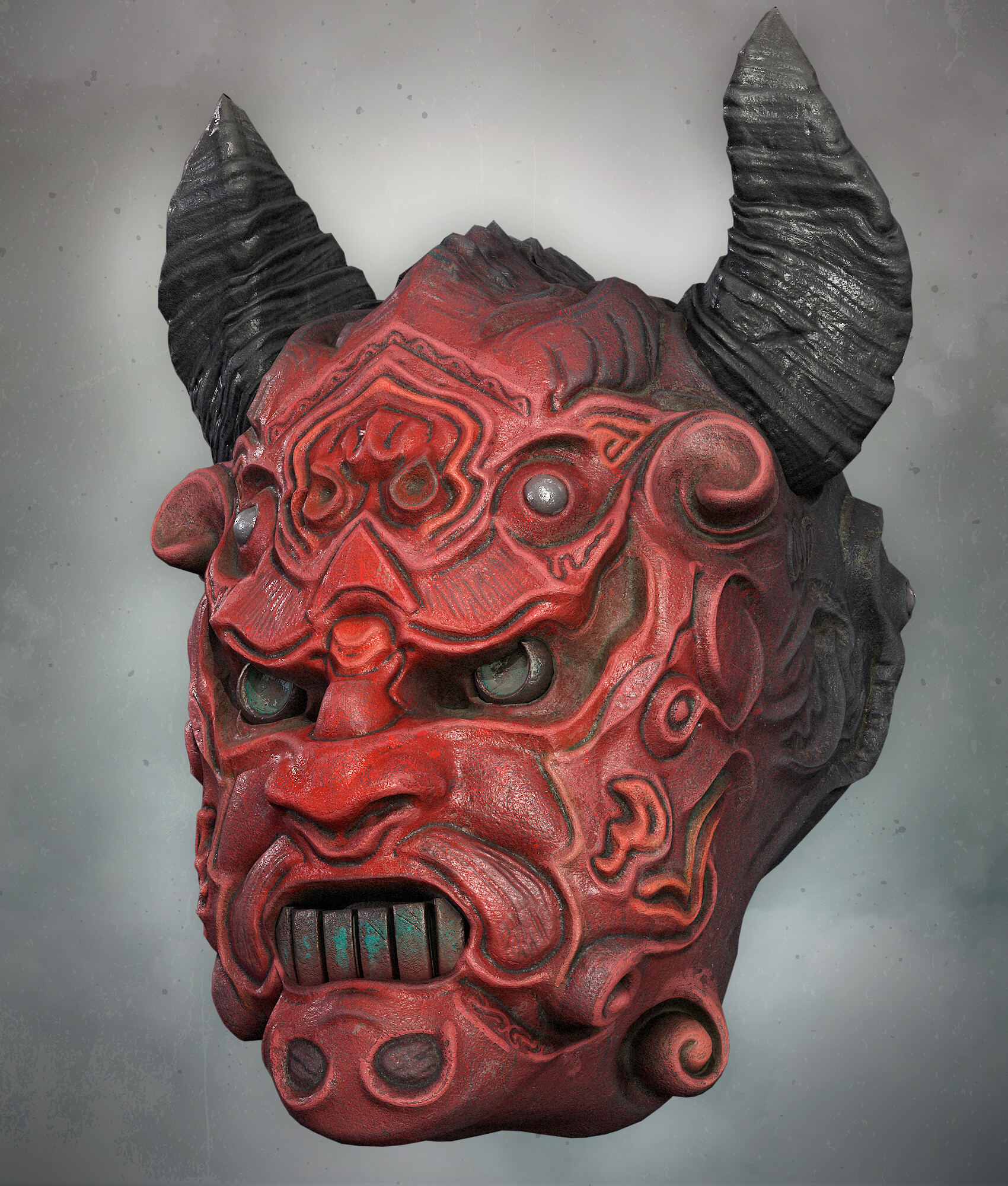 ArtStation - ~Oni Mask~
