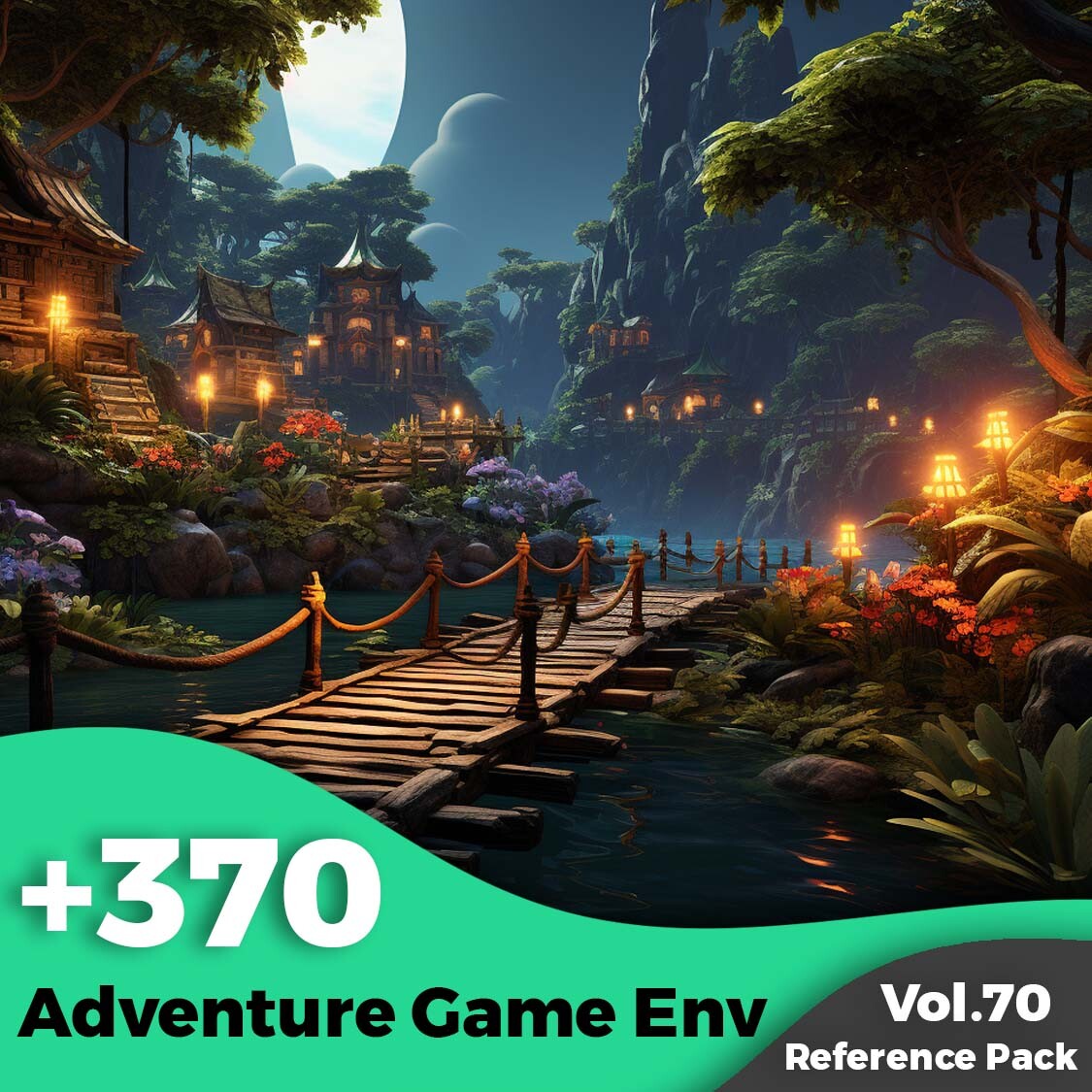ArtStation - +370 Adventure Environment Concept (4k) | Vol_70