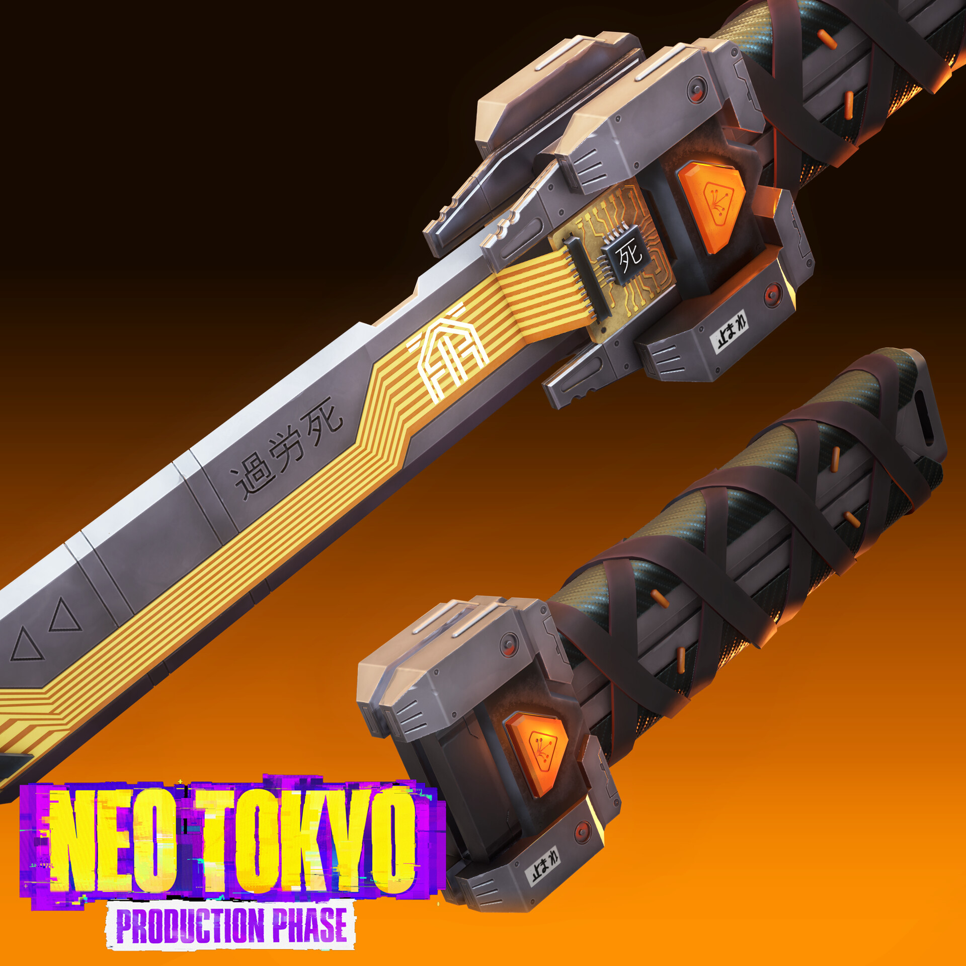 ArtStation - NEOTOKYO - Gunrunner's Tanto