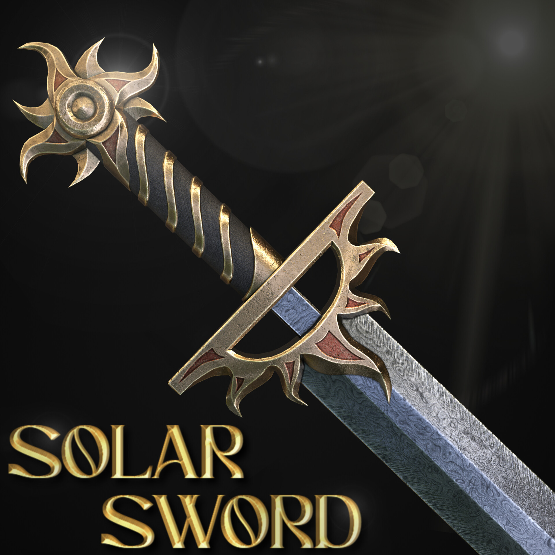 ArtStation - Solar Sword