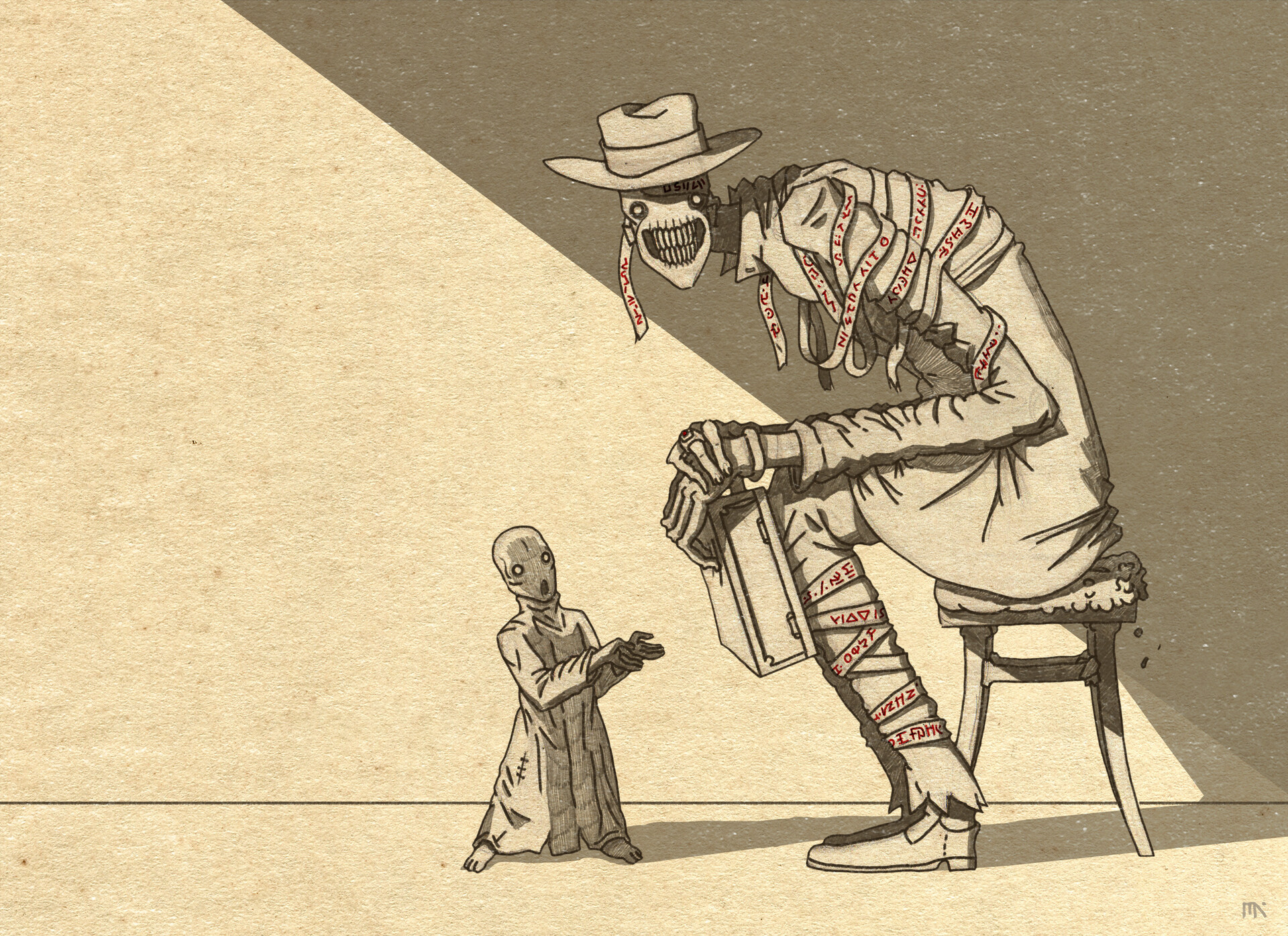 ArtStation - Creep drawings