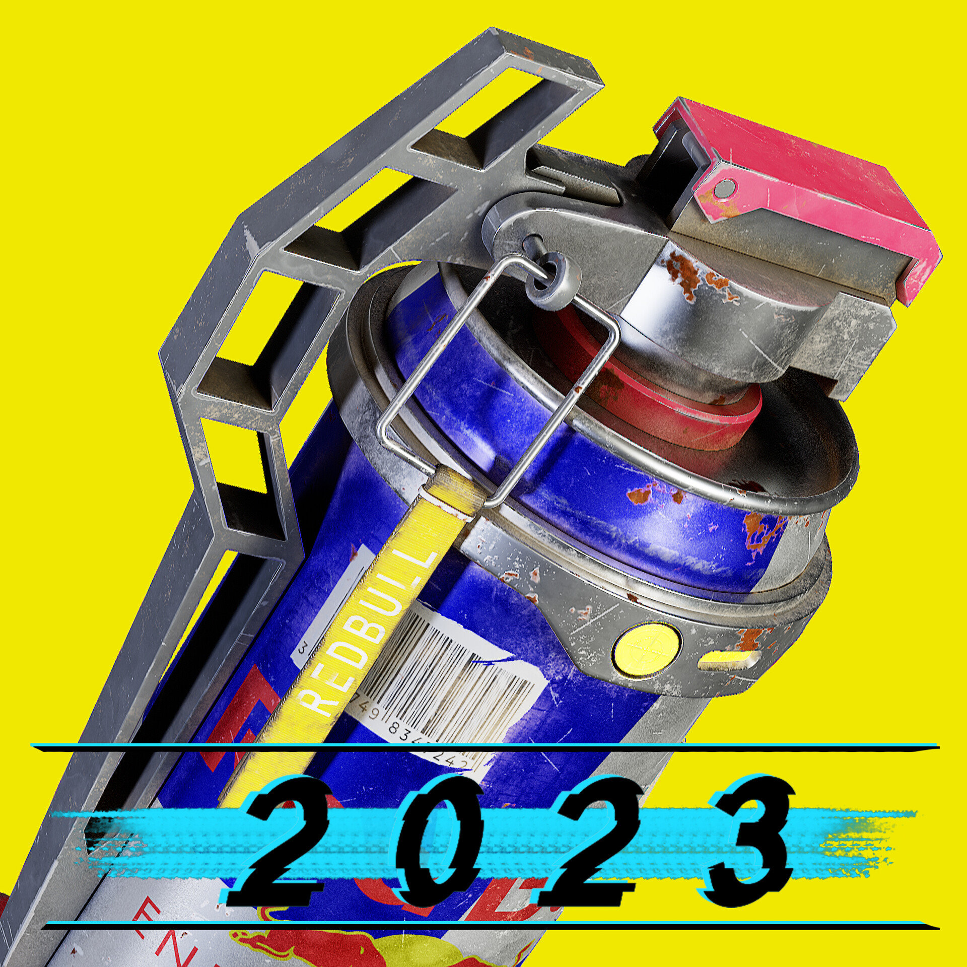 ArtStation - Red Bull Grenade