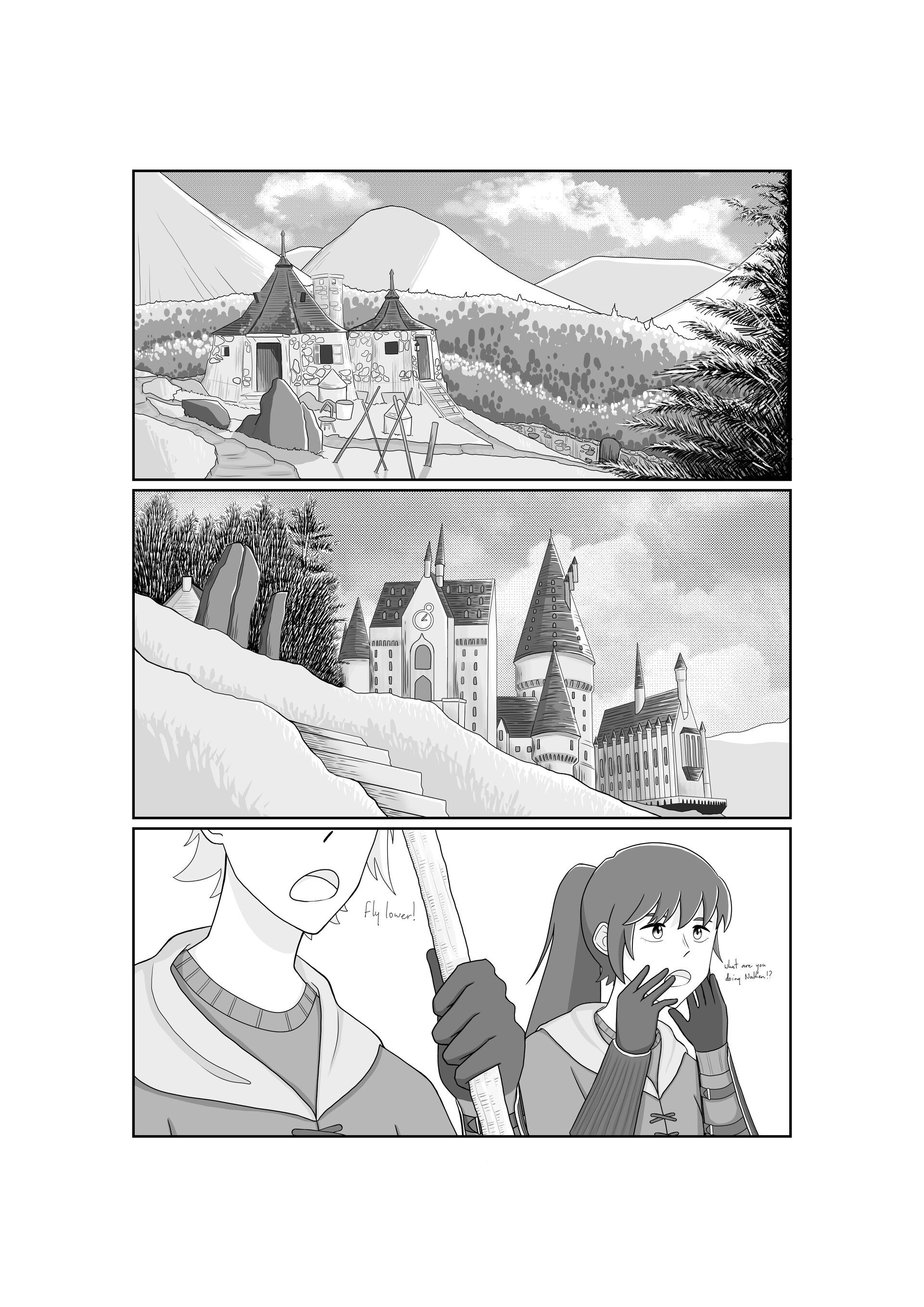 ArtStation - Fly High!! Part 1