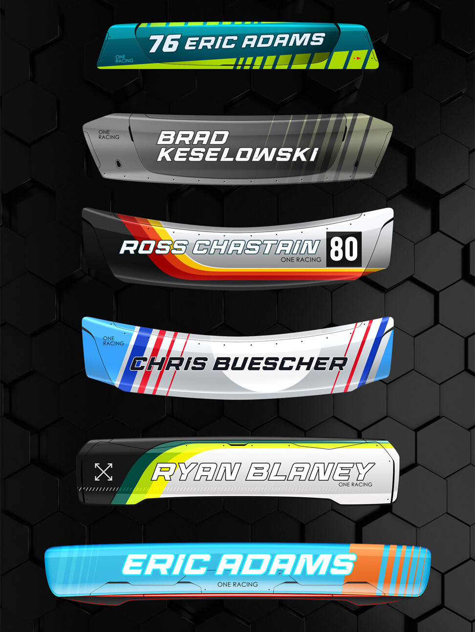 ArtStation - Racing car lower thirds