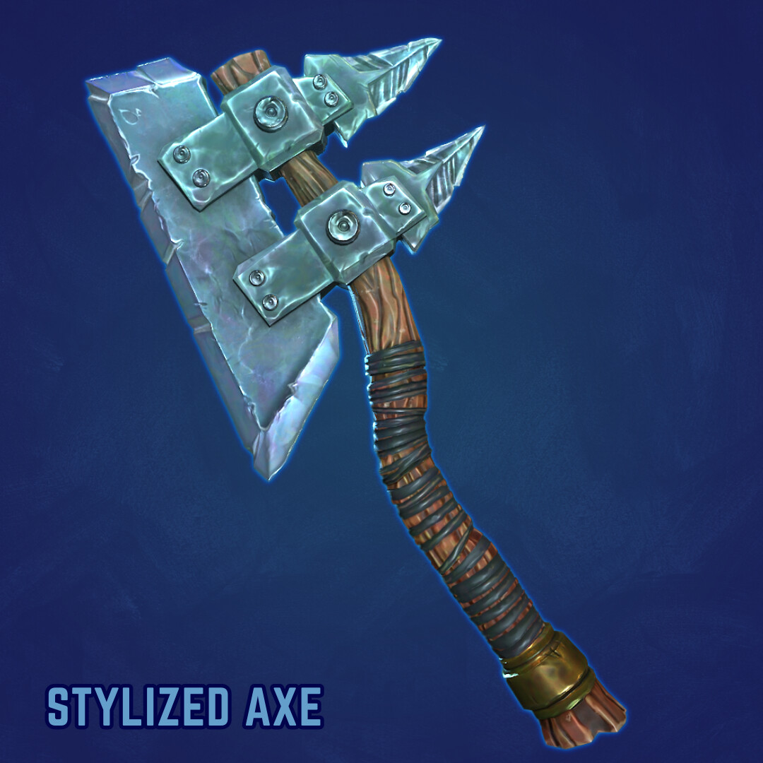 ArtStation - 3D Stylized Axe
