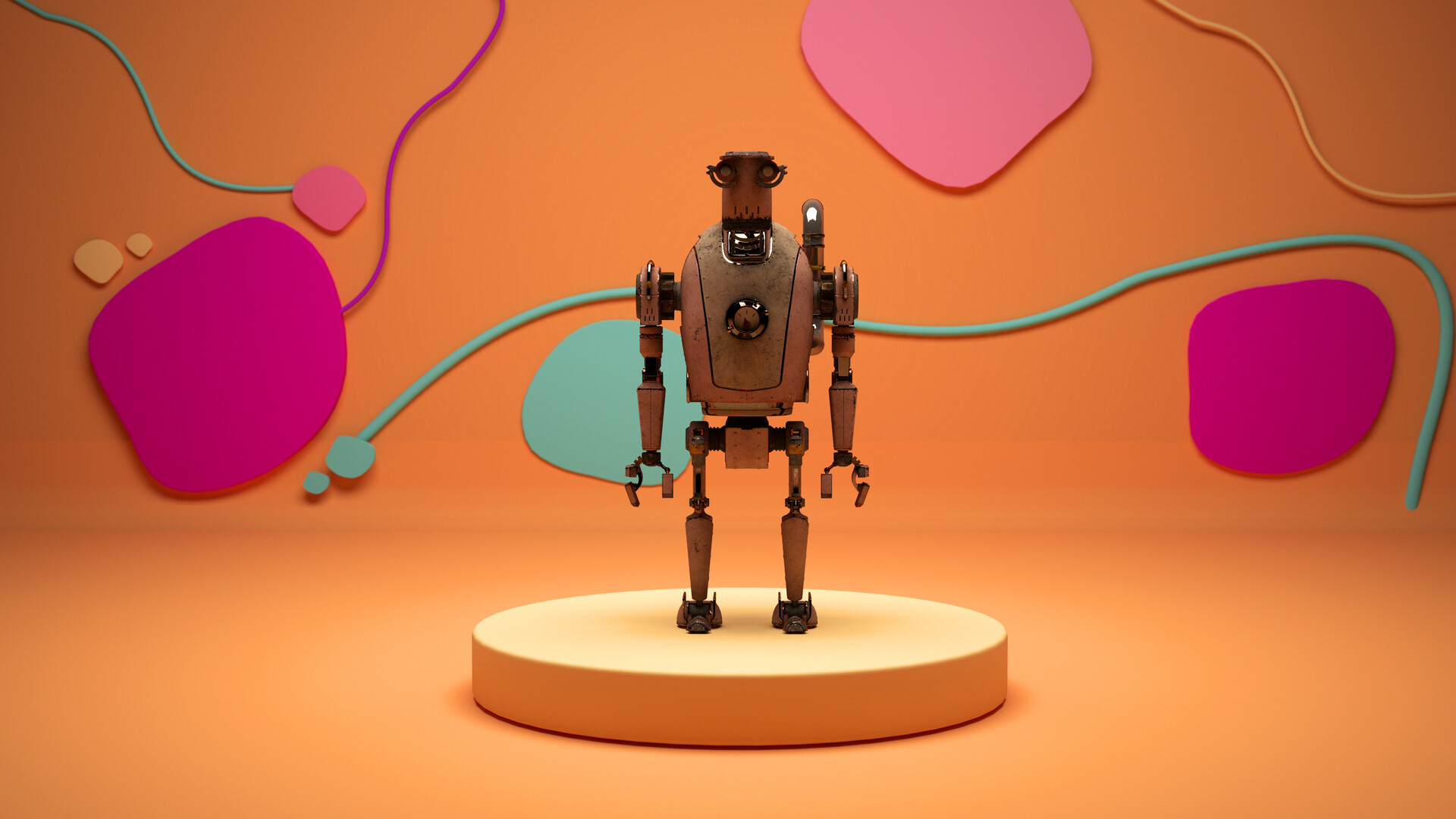 ArtStation - Pascal de Nier Automata - Modelo 3D