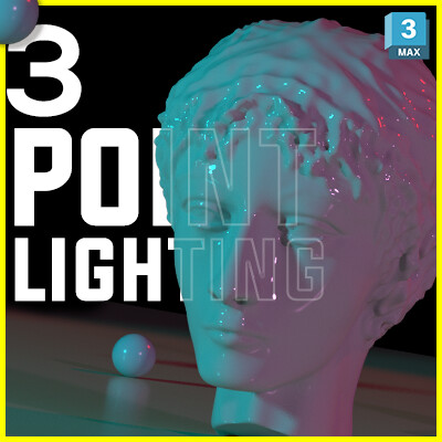 ArtStation - 3 Point Lighting