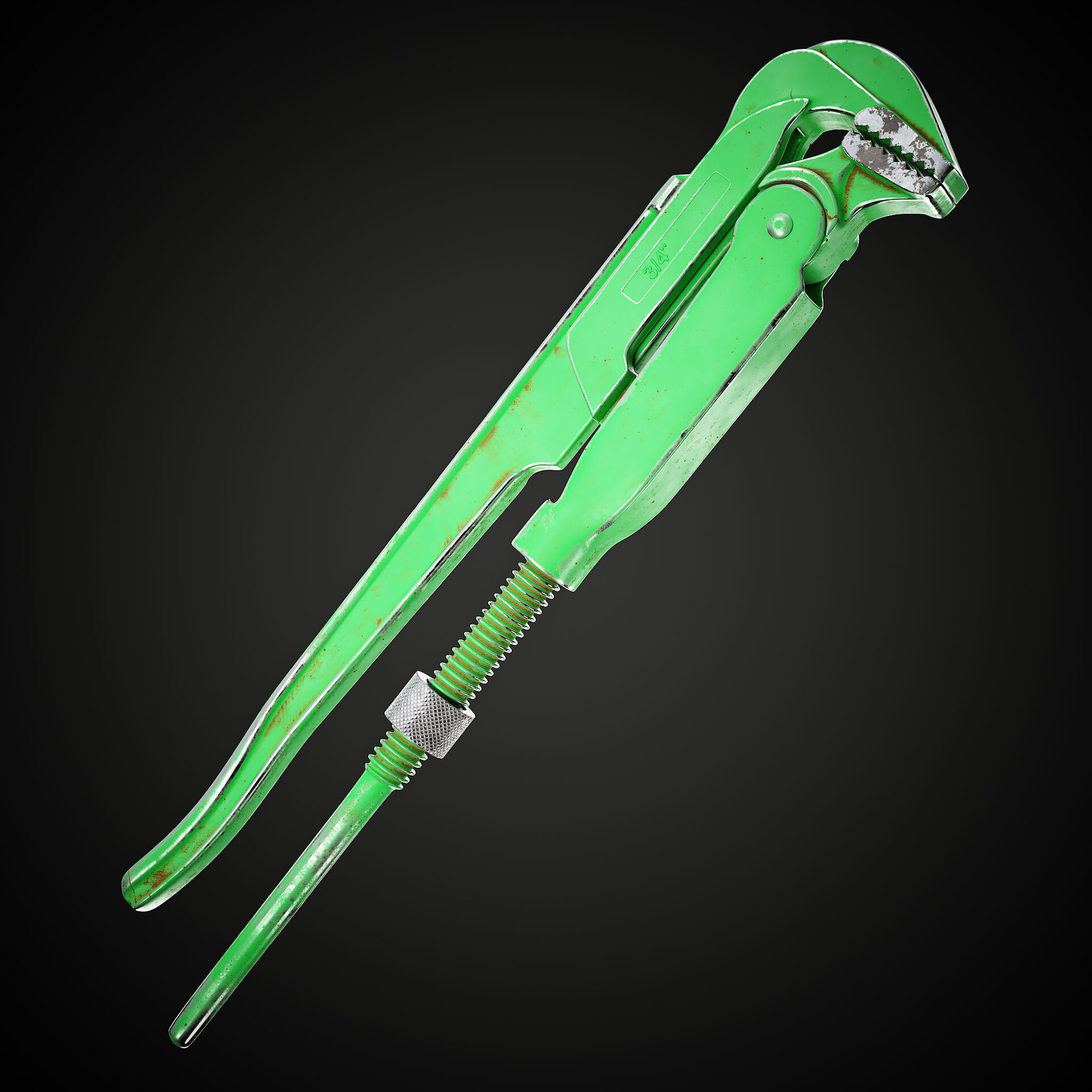 ArtStation - Pipe Wrench