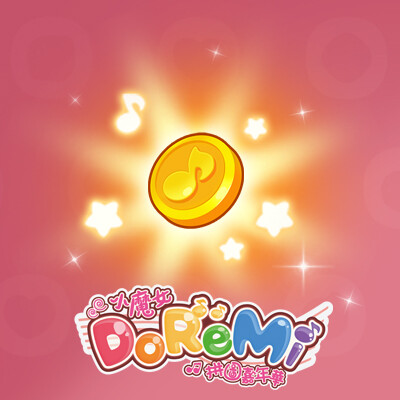ArtStation - [小魔女DoReMi：拼圖嘉年華] Doremi Effect Sprite